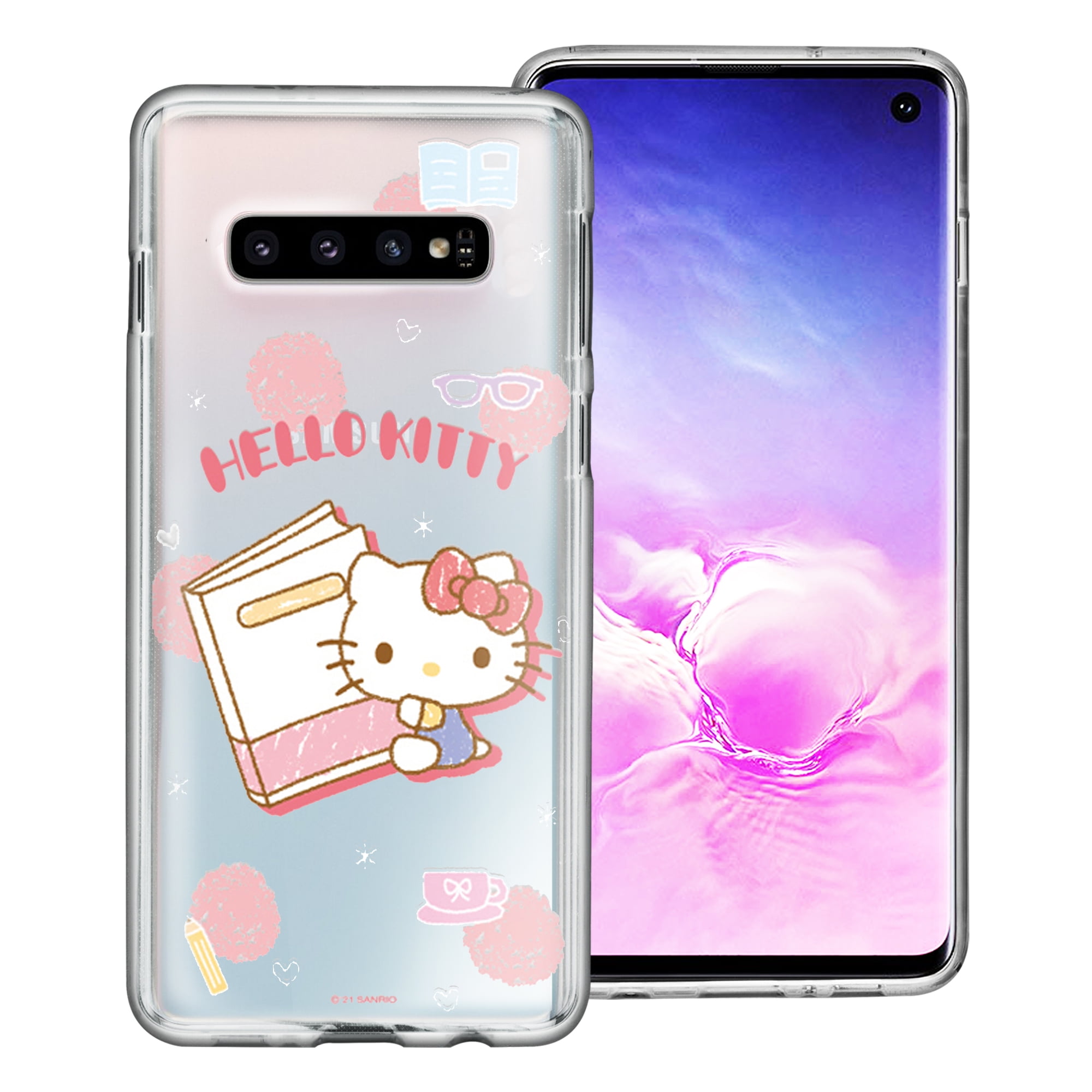 Galaxy S10 Case (6.1inch) Sanrio Cute Clear Soft Jelly Cover - Hug Hello Kitty - Walmart.com