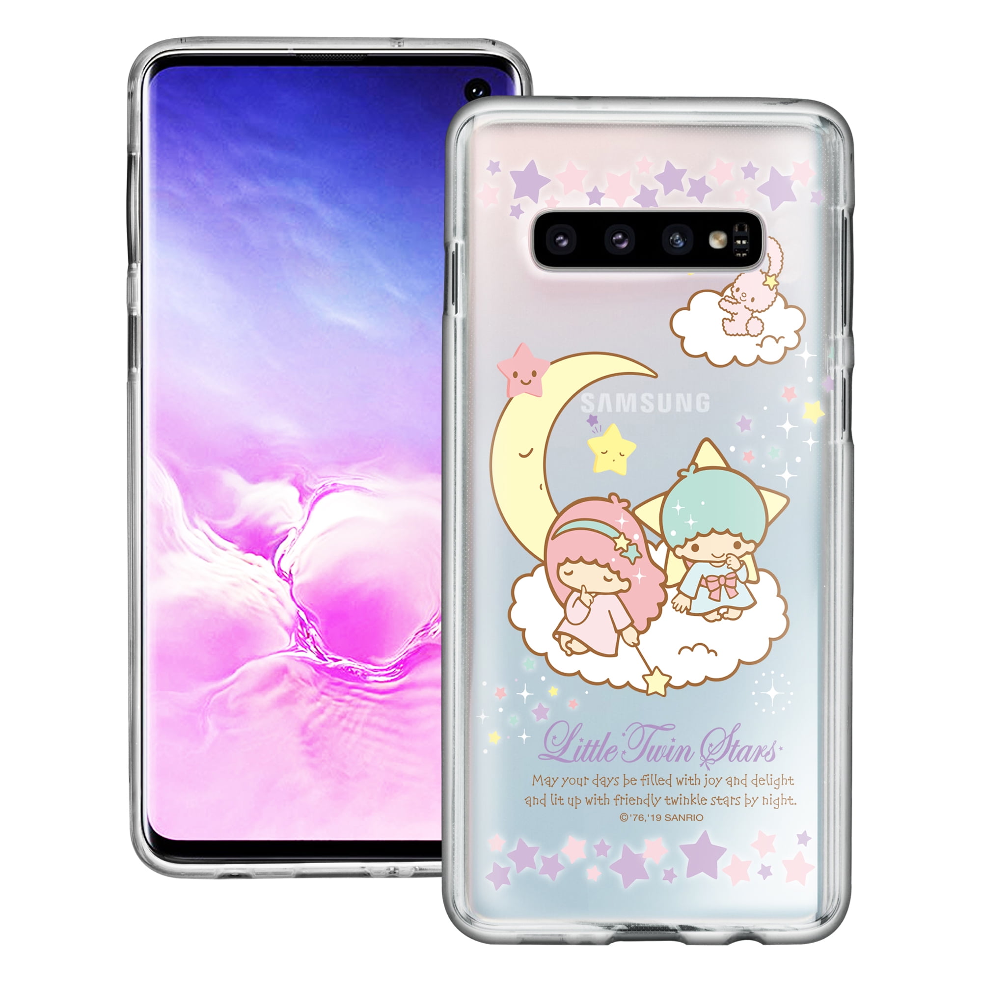 Galaxy S10 Plus Case (6.4inch) Sanrio Clear TPU Soft Jelly Cover ...