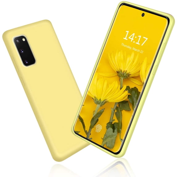 Galaxy S20 Case, Galaxy S20 Case Silicone, Slim Liquid Silicone Gel ...