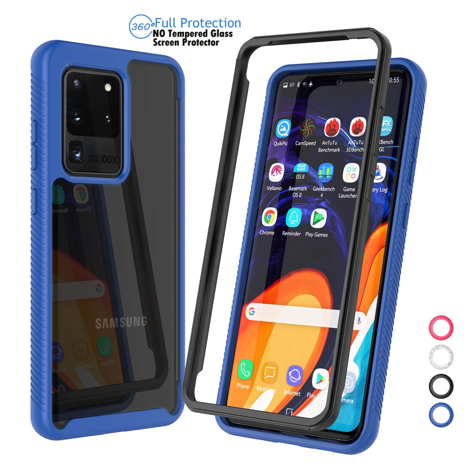 Galaxy S20 Case, Sturdy Case Cover for Samsung S20 / S20, Njjex Full ...