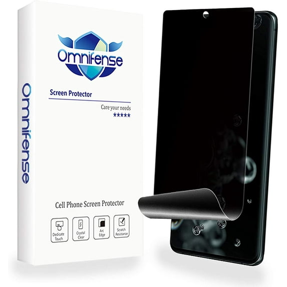 Galaxy S20 Ultra Privacy Screen Protector [Case Friendly] Full Adhesive ...