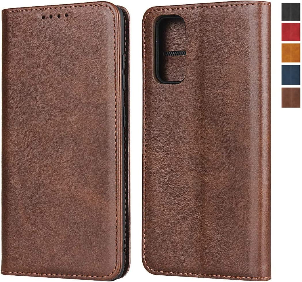 for Galaxy S20 Wallet Case,Premium PU Leather Flip Folio Case with Card ...