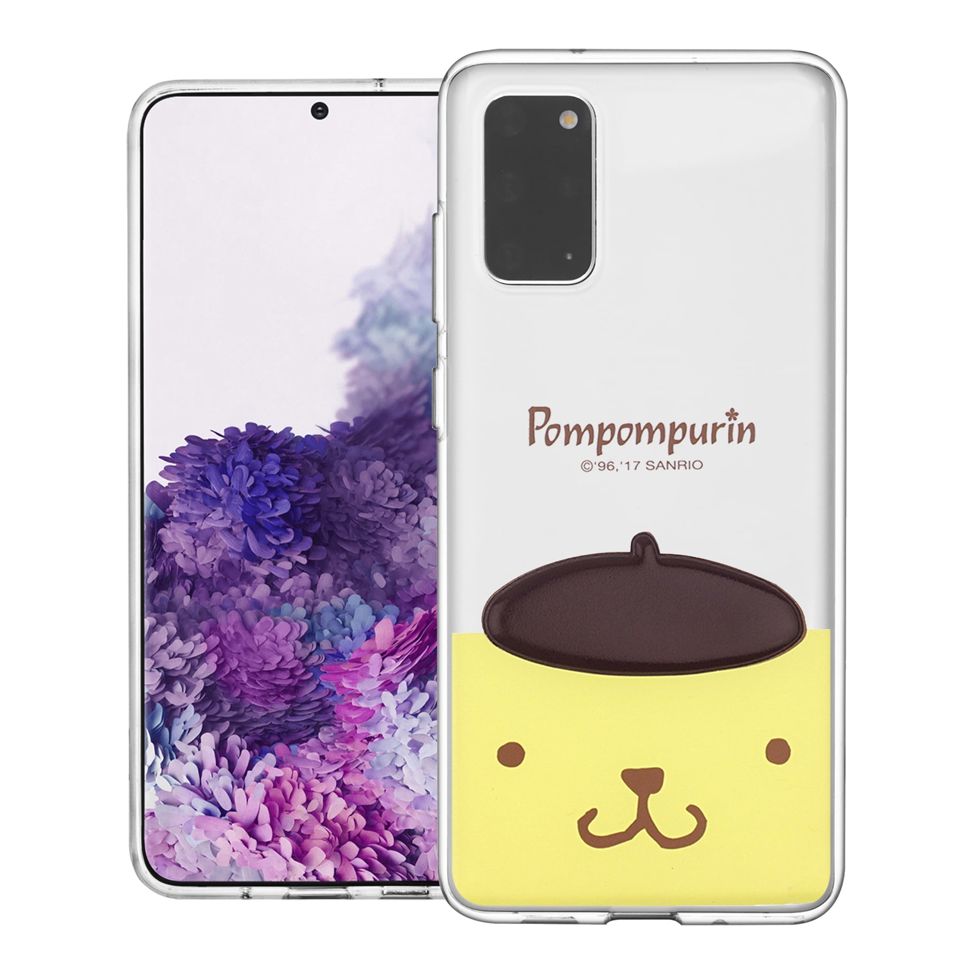 Galaxy S21 Case (6.2inch) Pompompurin Face Cute Hat Clear Jelly Cover ...