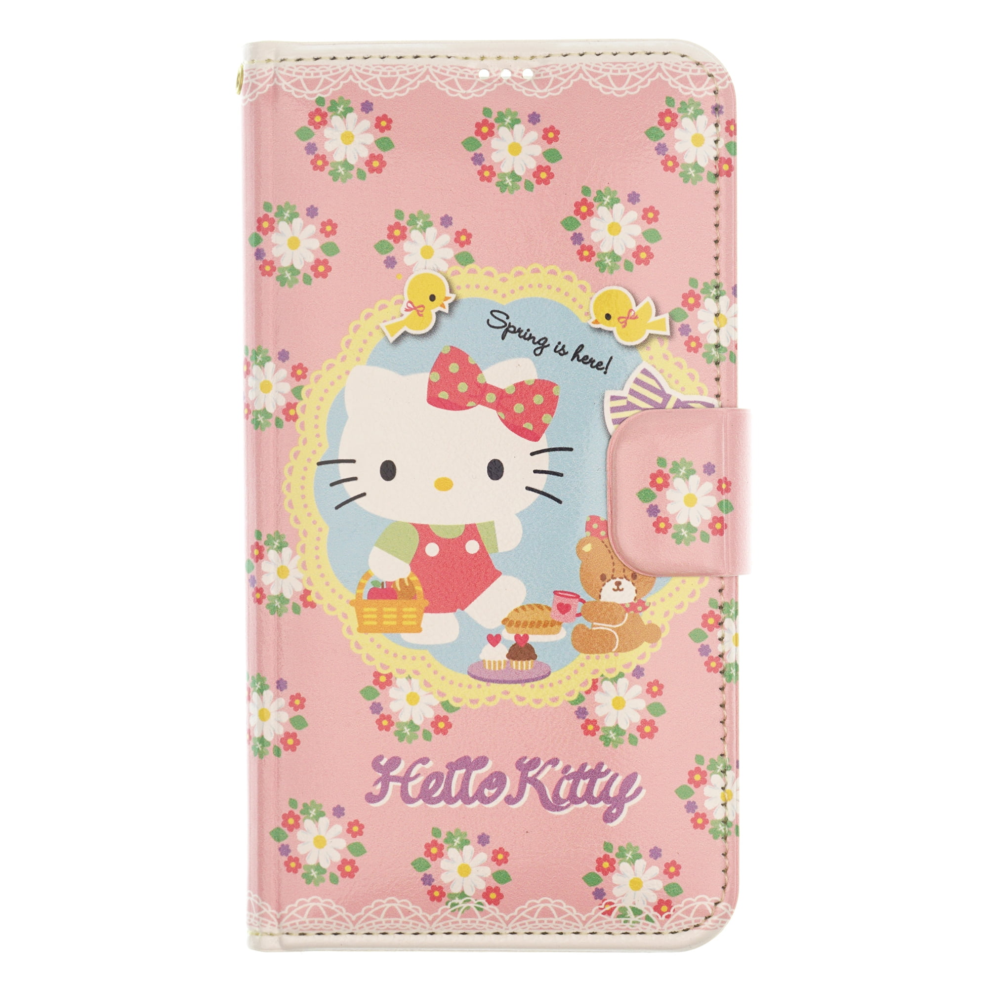 Galaxy S21 Case (6.2inch) Sanrio Diary Wallet Flip Mirror Cover - Hello ...
