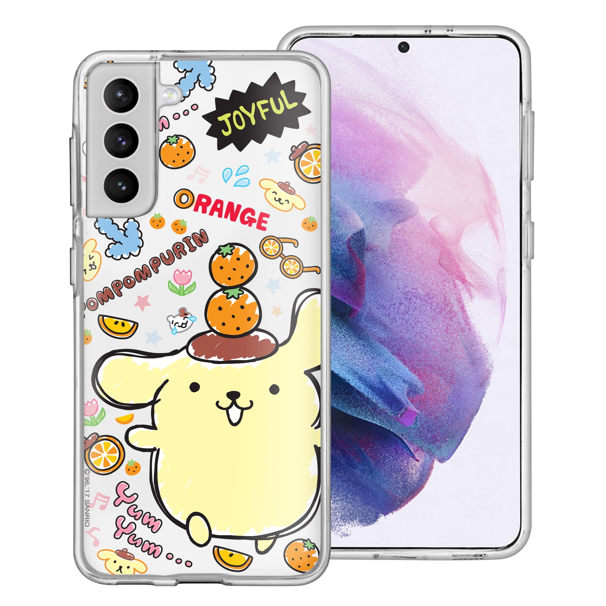 Galaxy S21 Ultra Case (6.8inch) Sanrio Clear TPU Soft Jelly Cover - Fun ...