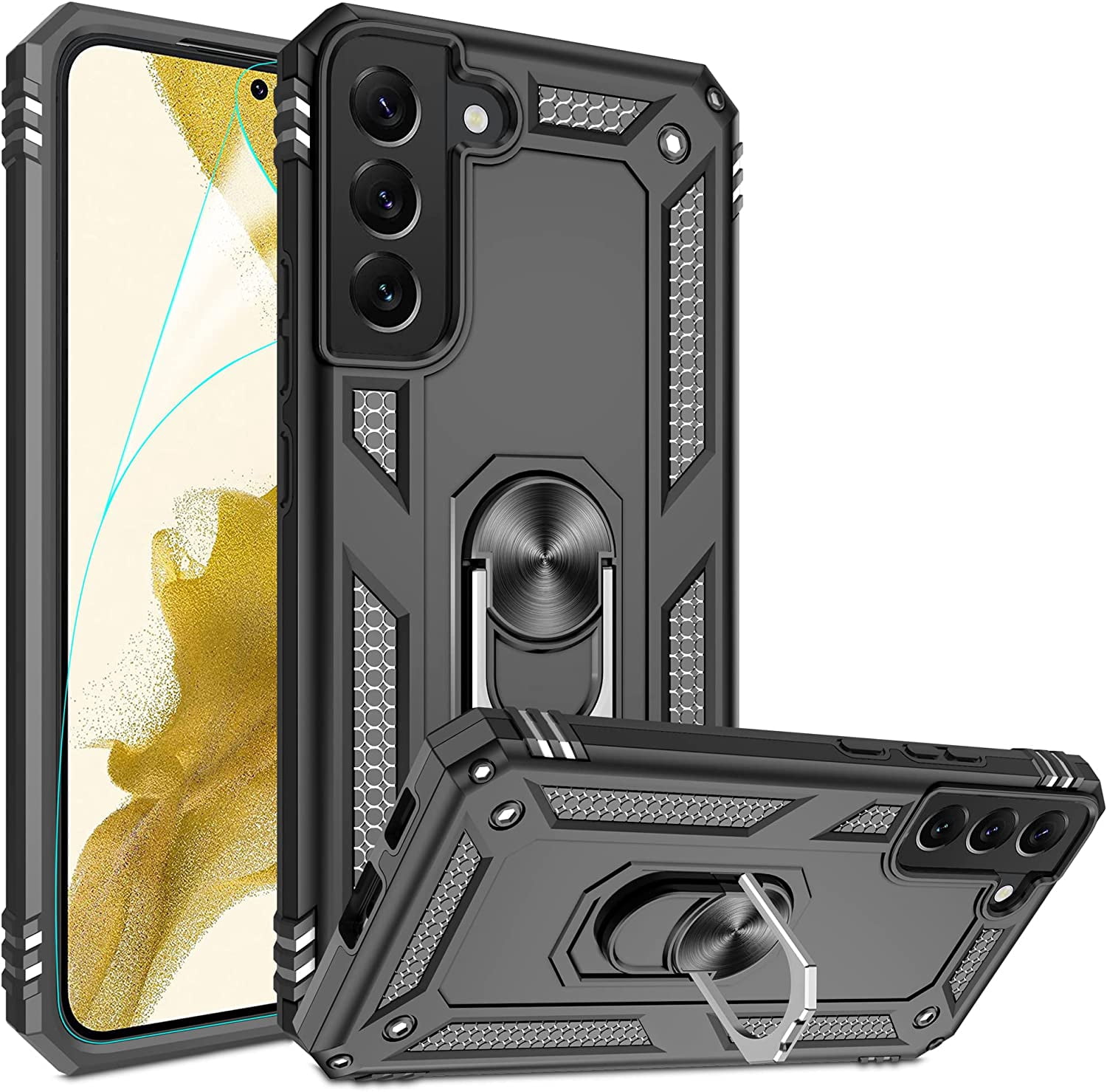 Galaxy S22 Plus Case, Samsung S22 Plus Case with HD Screen Protector ...