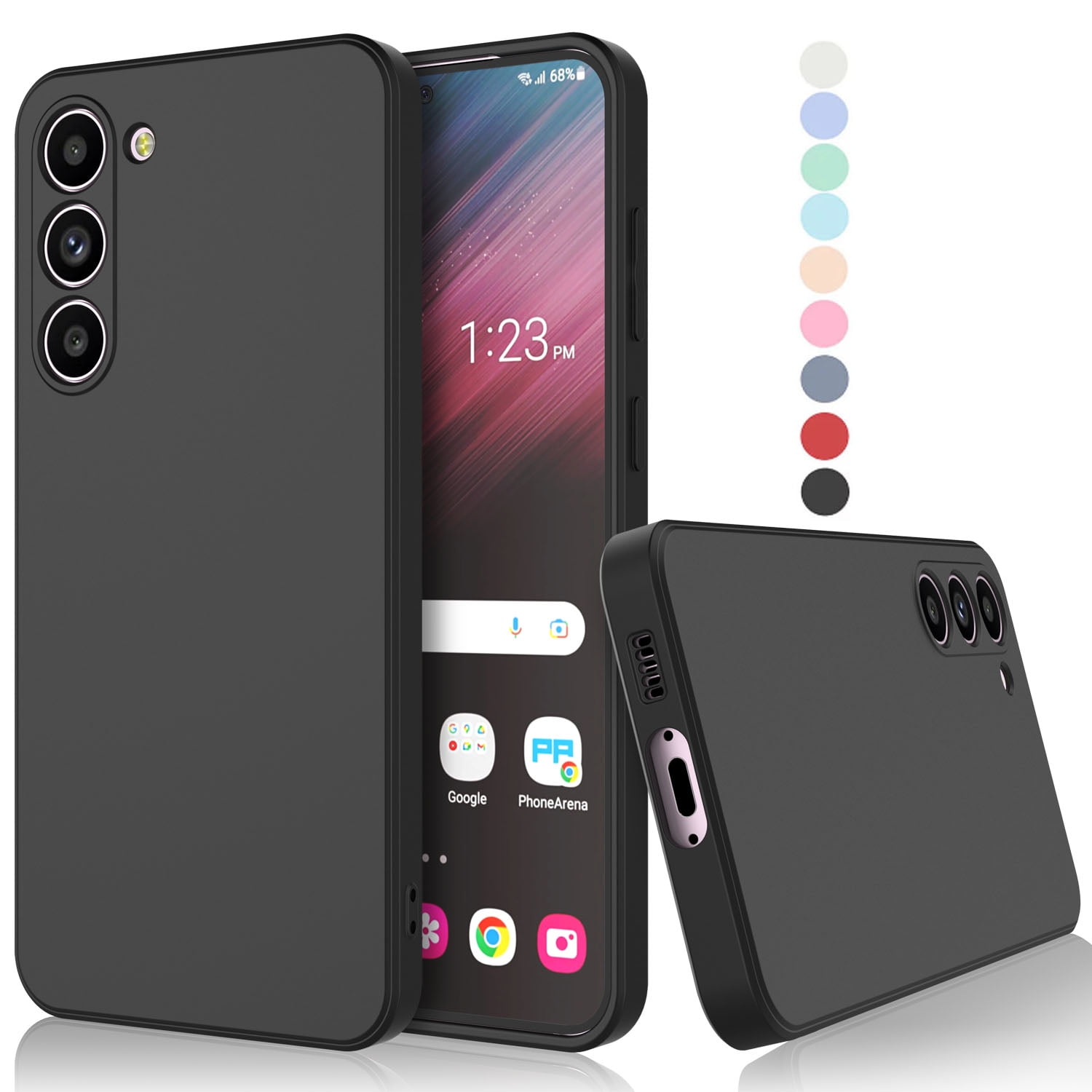 Galaxy S23 FE 5G Case, Takfox Samsung Galaxy S23 FE 5G 6.4" Basic Case [Frosted] Shockproof Case ...