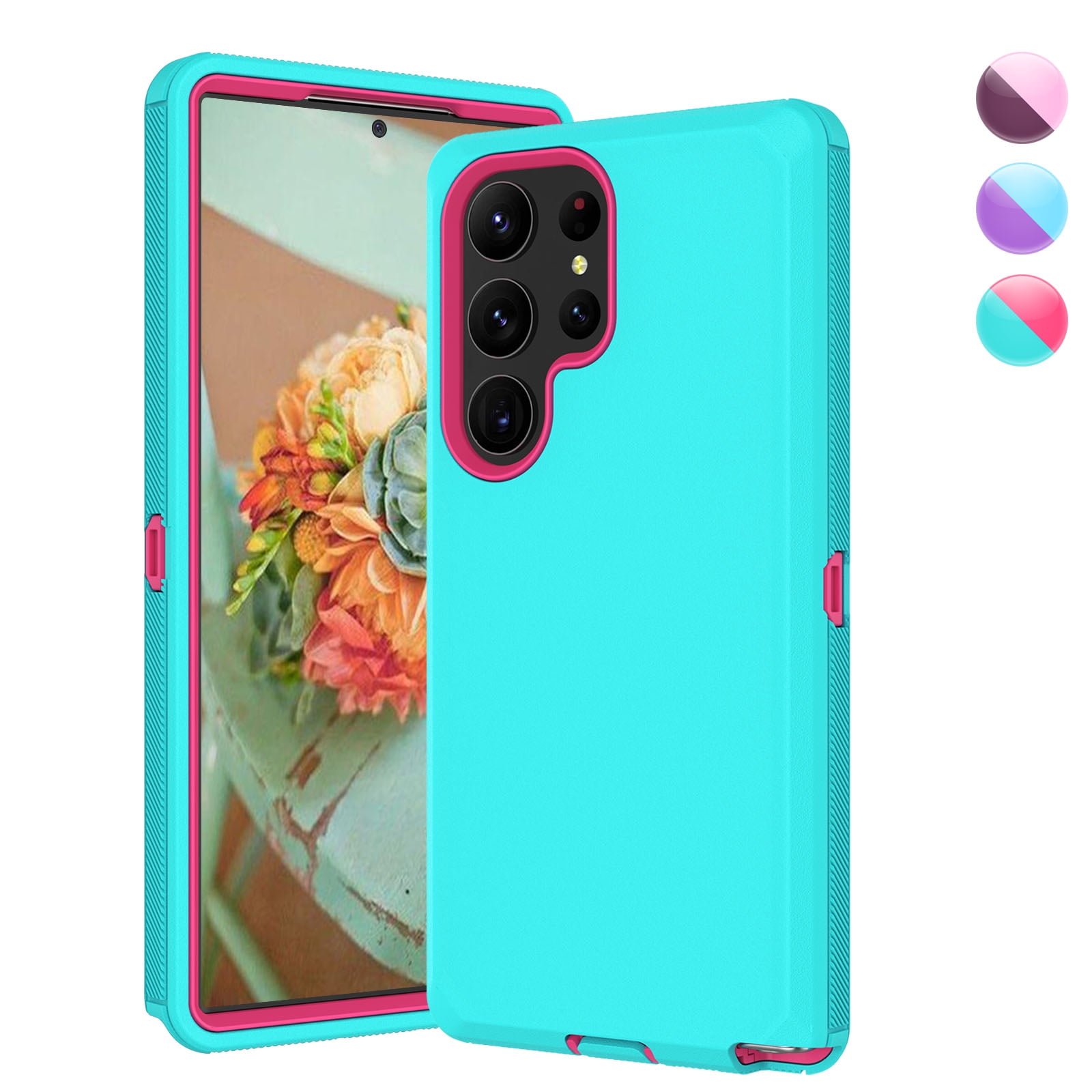 Galaxy S23 Ultra Cases, Sturdy Phone Case for Samsung Galaxy S23 Ultra , Njjex Shockproof Heavy ...