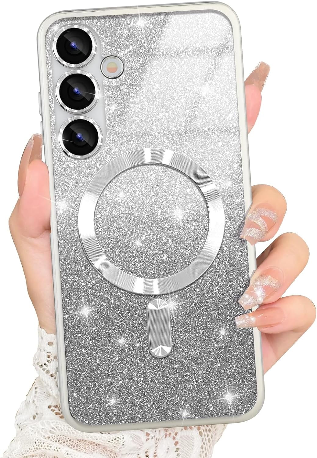 for Galaxy S24 Case, Clear Case for Samsung Galaxy S24 with [Camera ...