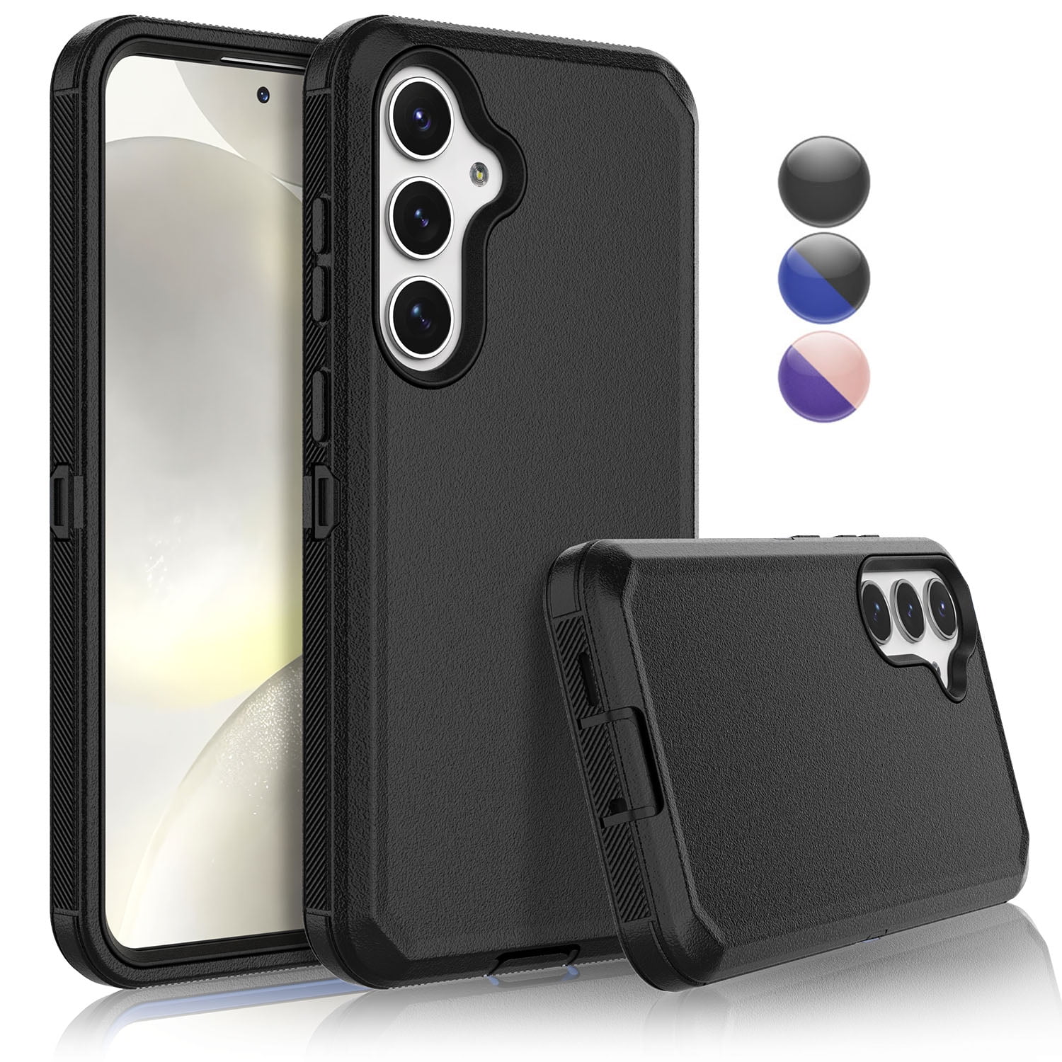 Galaxy S24 Cases, Sturdy Phone Case for Sasmung Gakaxy S24, Tekcoo Full ...