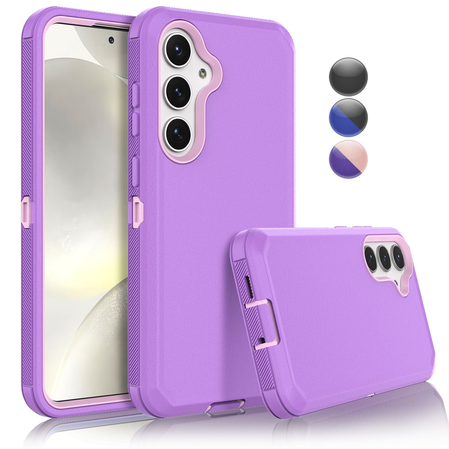 Galaxy S24 Cases, Sturdy Phone Case for Sasmung Gakaxy S24, Tekcoo Full ...