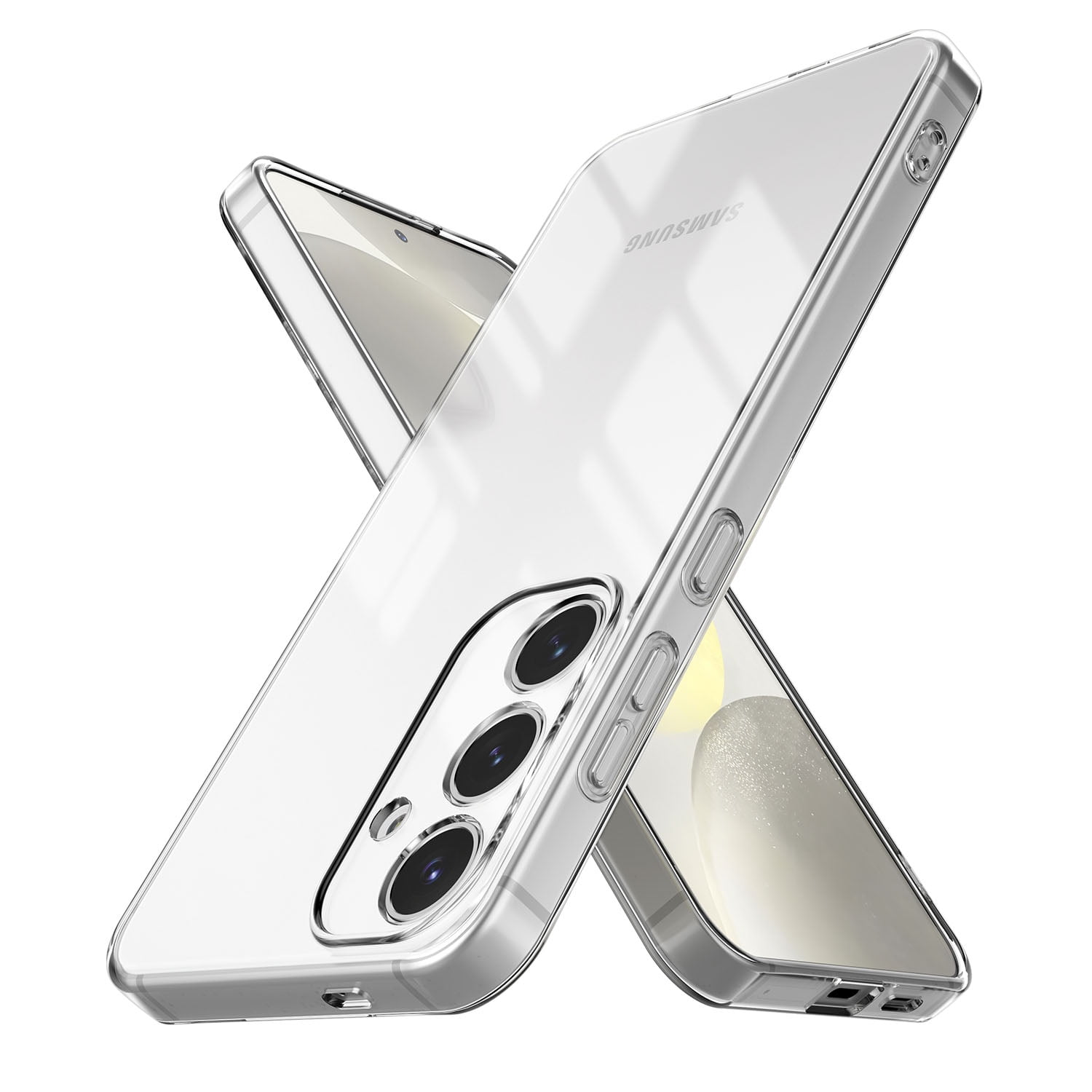 Galaxy S24 Clear Case, for Samsung S24 Cover, Slim, Lightweight Anti ...