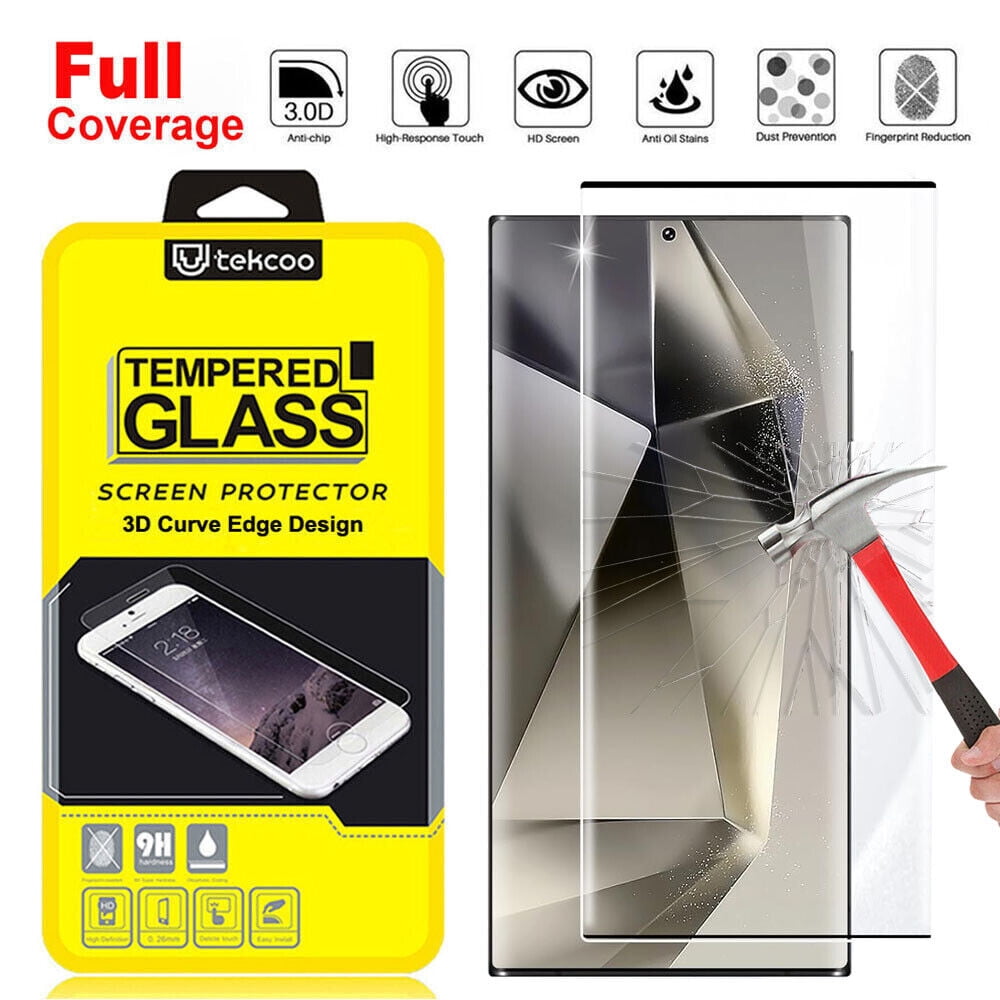 Galaxy S24 Plus Screen Protector, Takfox HD Clear Tempered Glass ...