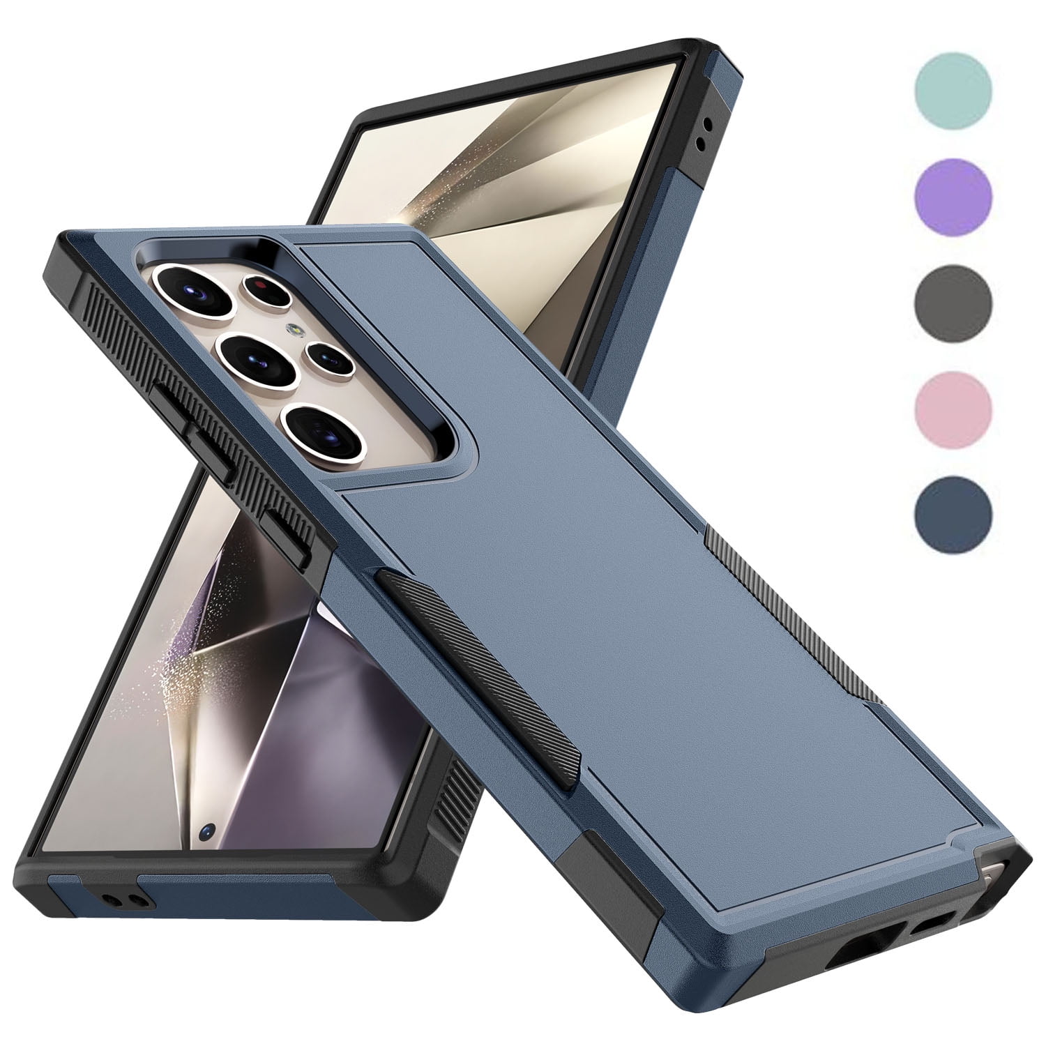 Taxfox Plastic Full Body Cell Phone Case for Samsung Galaxy S24 Ultra ...