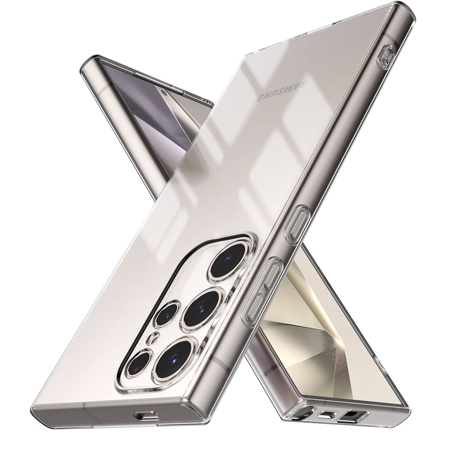 Galaxy S24 Ultra Clear Case, for Samsung S24 Ultra Cover, Slim ...