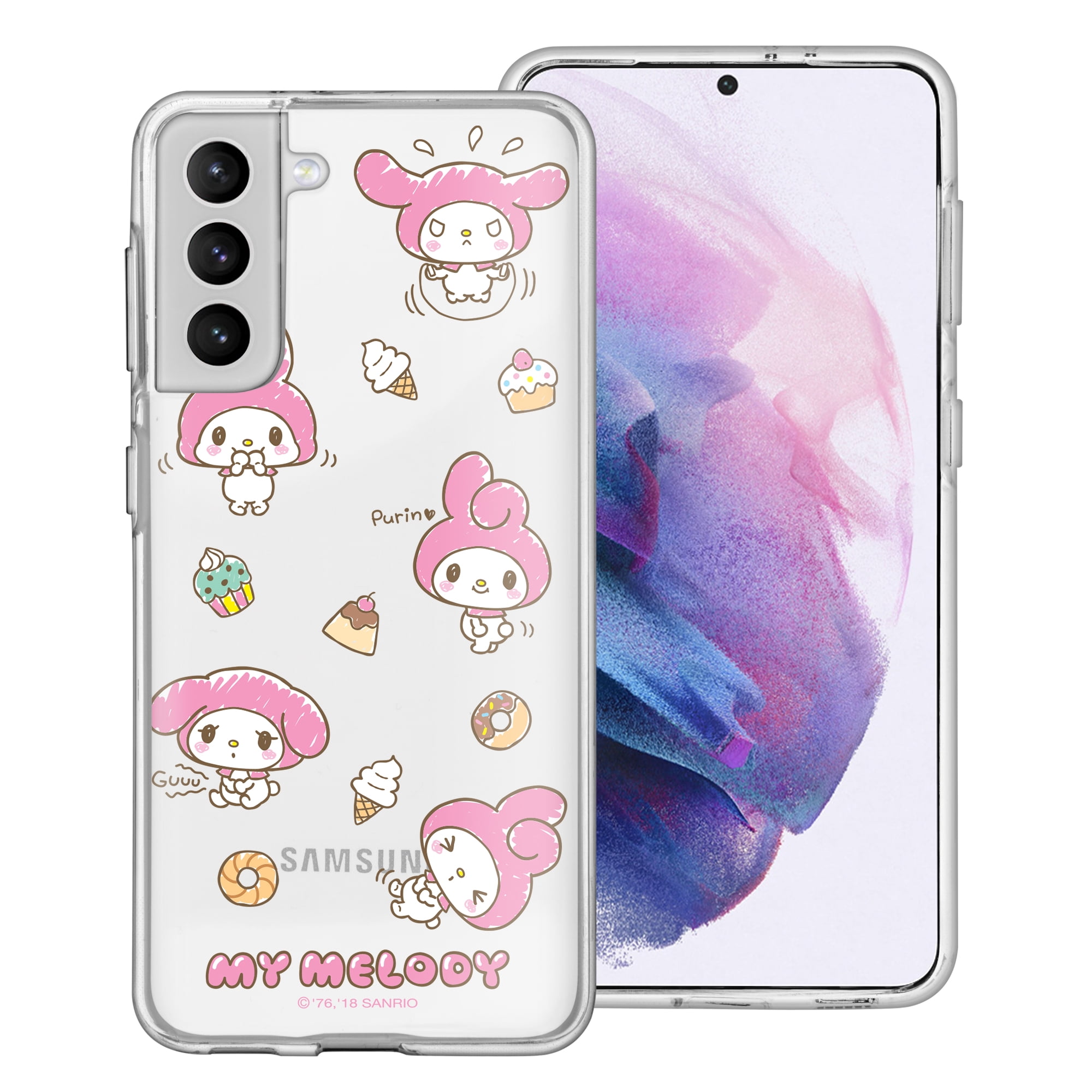 Galaxy S25 Case (6.2inch) Sanrio Clear TPU Soft Jelly Cover - Play My ...