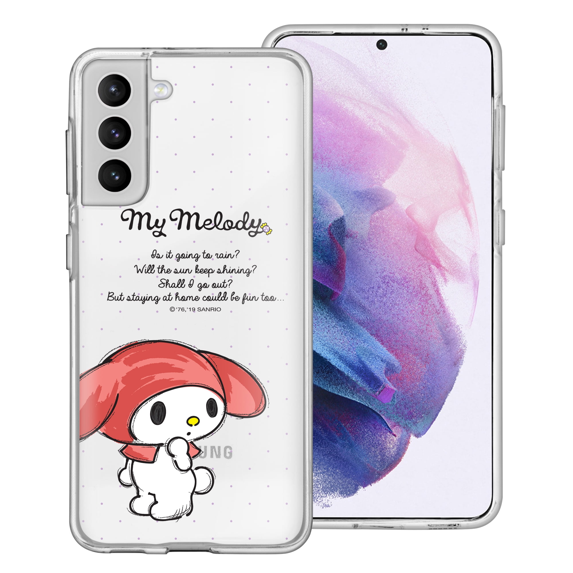 Galaxy S25 Plus Case (6.7inch) Sanrio Clear TPU Soft Jelly Cover - My ...