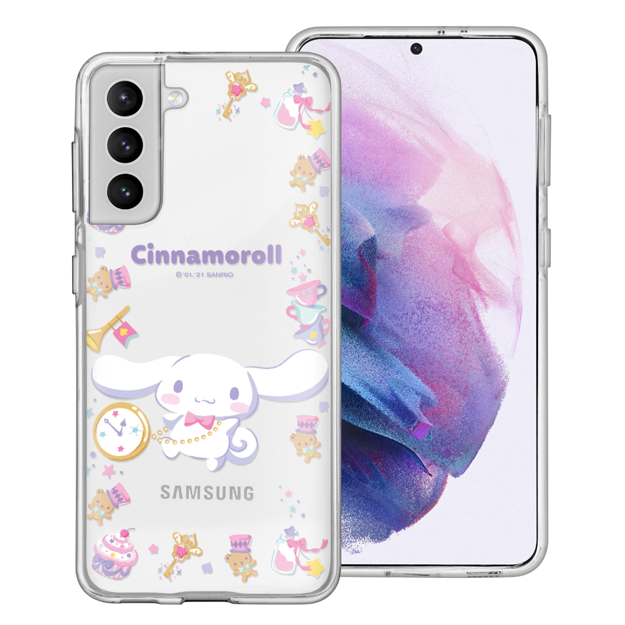 Galaxy S25 Plus Case (6.7inch) Sanrio Cute Clear Soft Jelly Cover ...