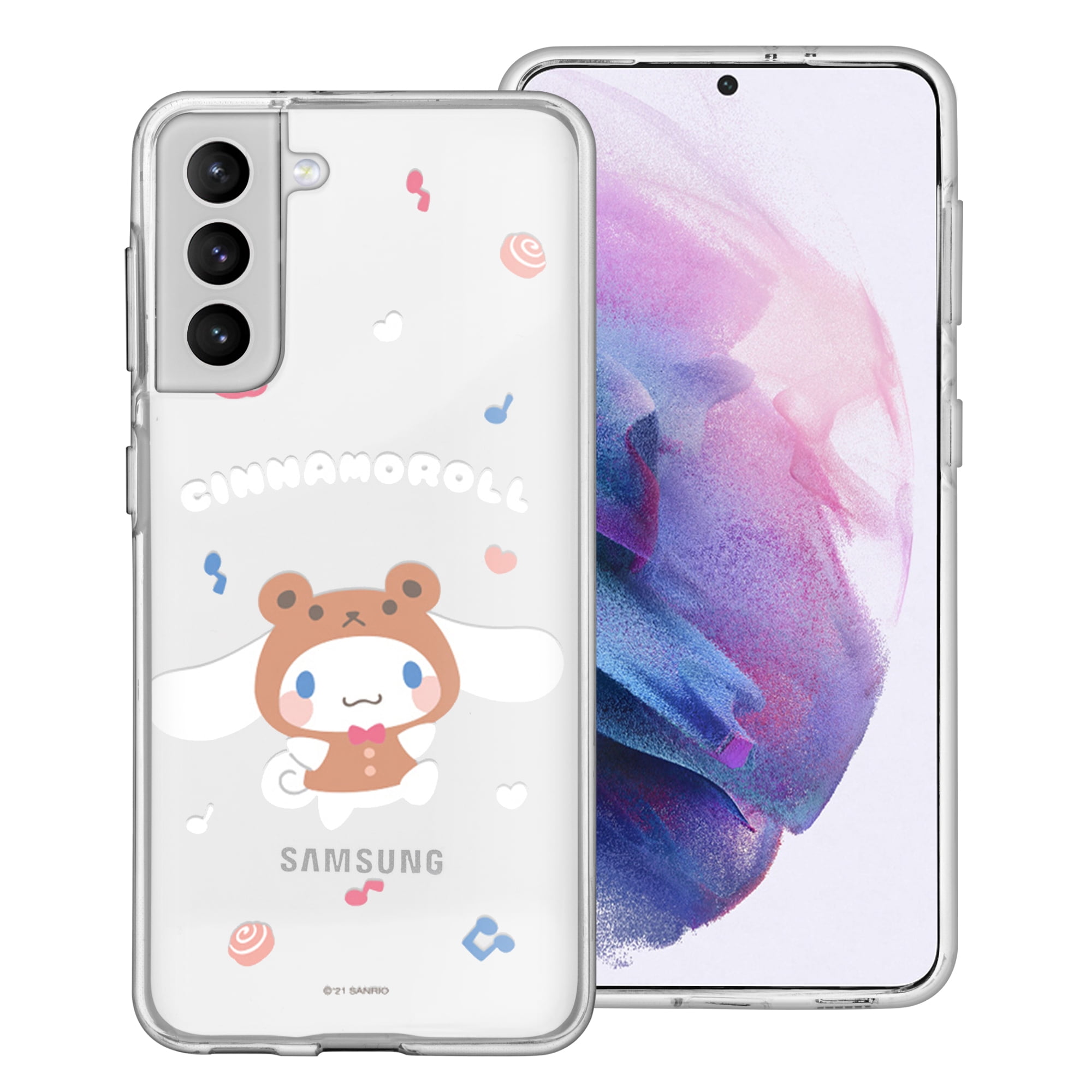 Galaxy S25 Plus Case (6.7inch) Sanrio Cute Clear Soft Jelly Cover ...