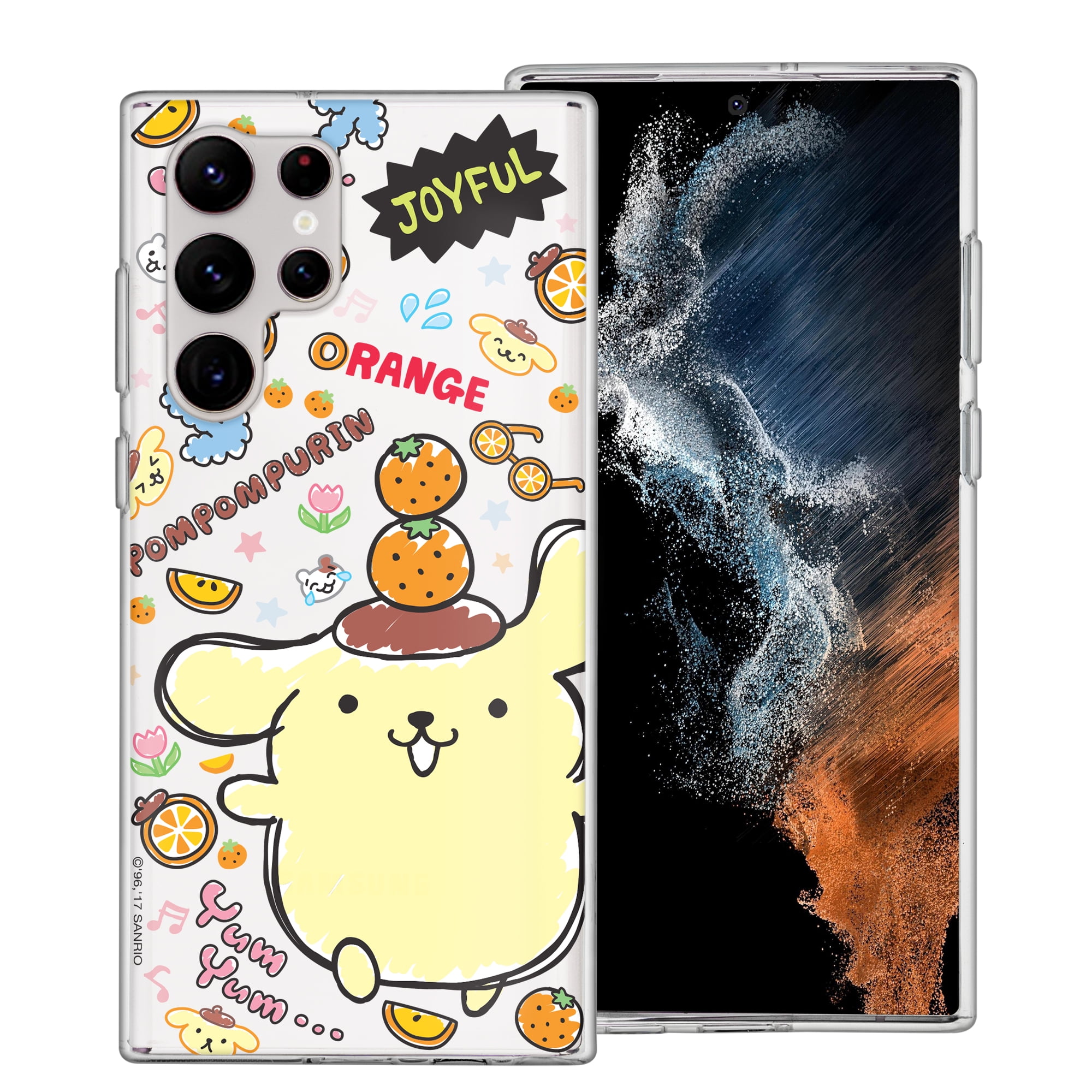 Galaxy S25 Ultra Case (6.9inch) Sanrio Clear TPU Soft Jelly Cover - Fun ...
