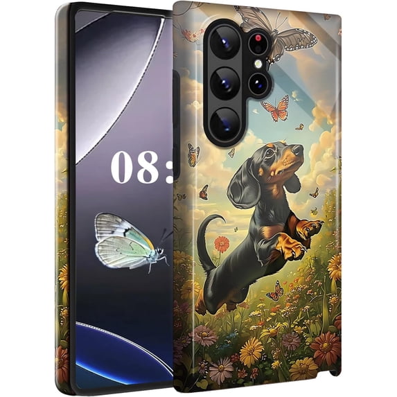 for Galaxy S25 Ultra Case, Dual Layer Hard PC + Soft TPU Heavy Duty 2 ...