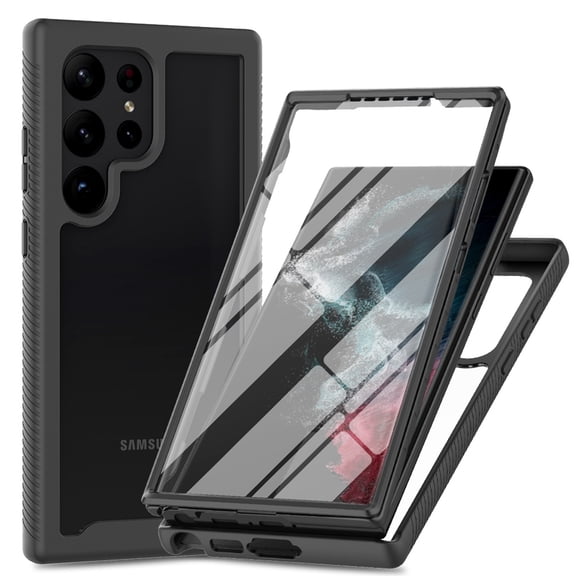 Galaxy S26 Case with Built in Screen Protector,Dteck Full-Body ...