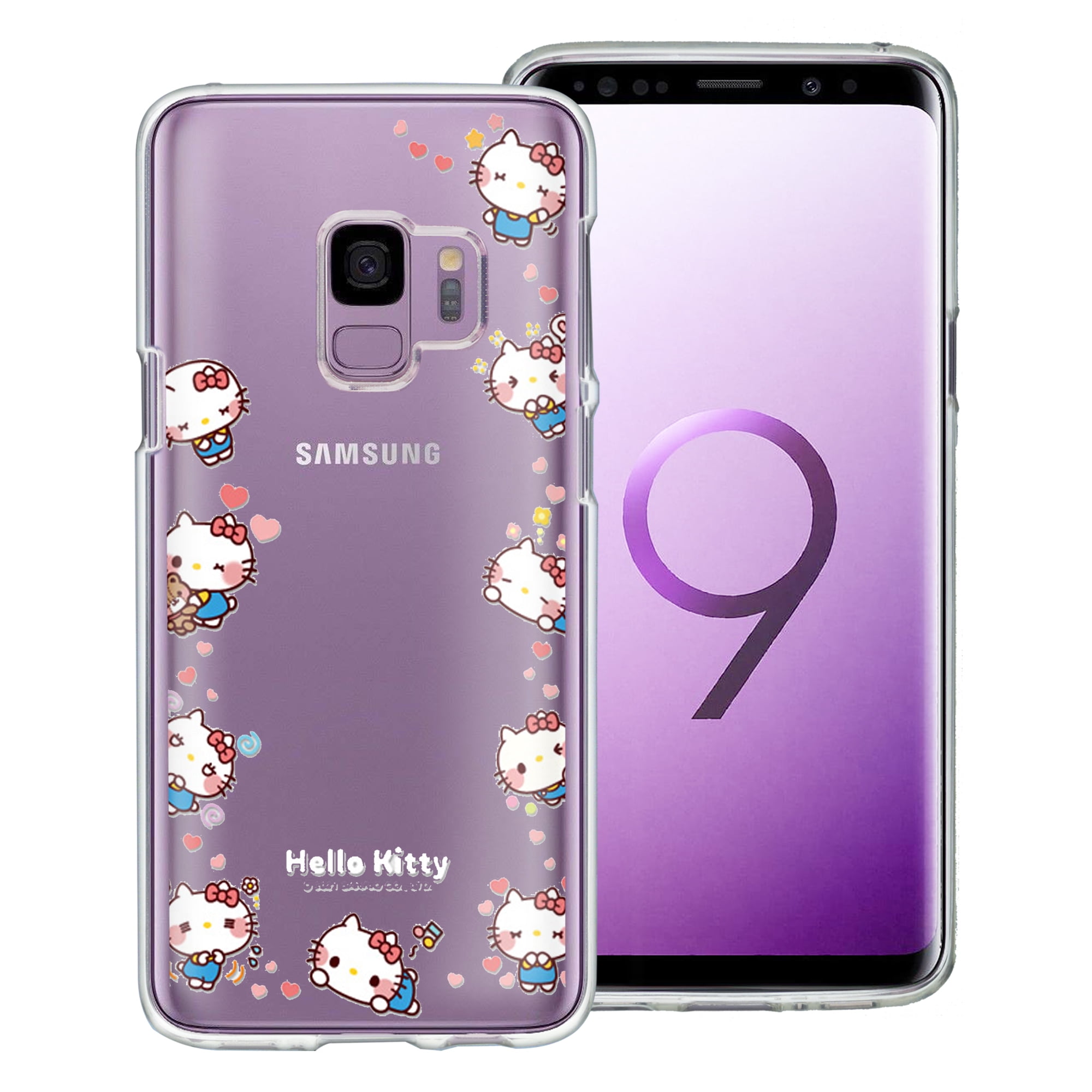 Galaxy S9 Case (5.8inch) Sanrio Cute Clear Soft Jelly Cover - Feel ...