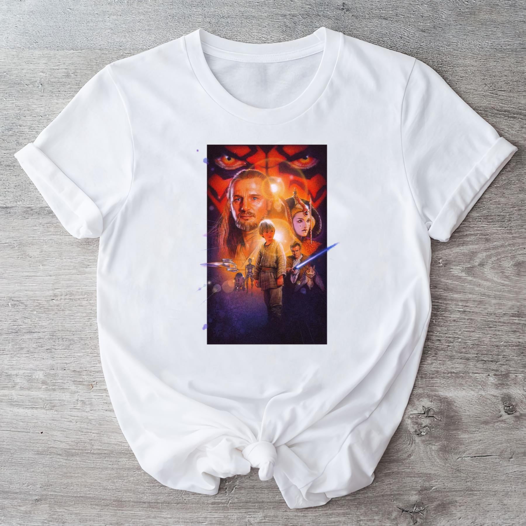 Galaxy Saga Phantom Era Shirt, Sci-Fi Battle Poster Graphic Tee, Retro ...