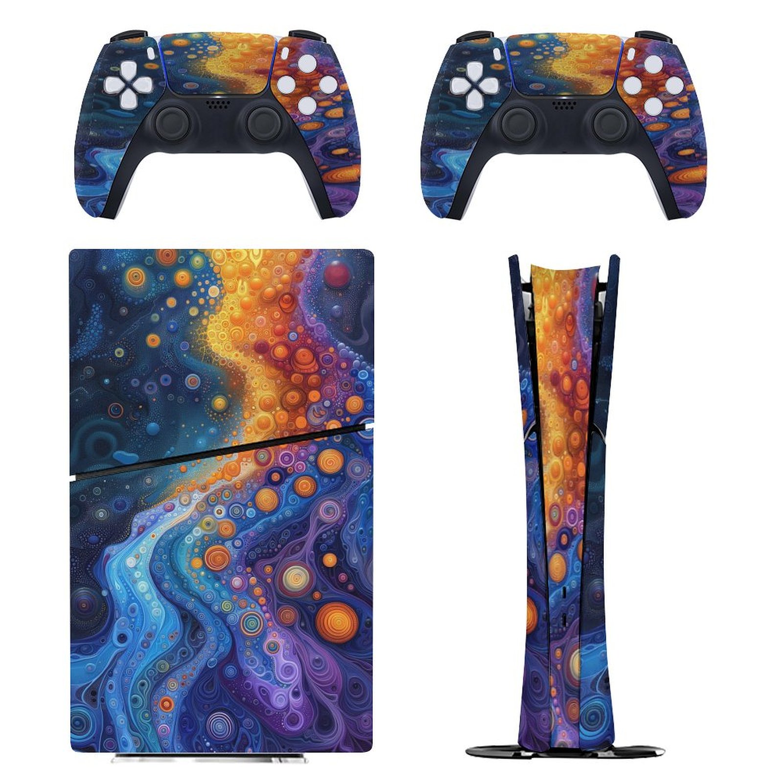 Galaxy, Sea PS5/PS5 Slim Digital Disc Skin Sticker For Console And ...