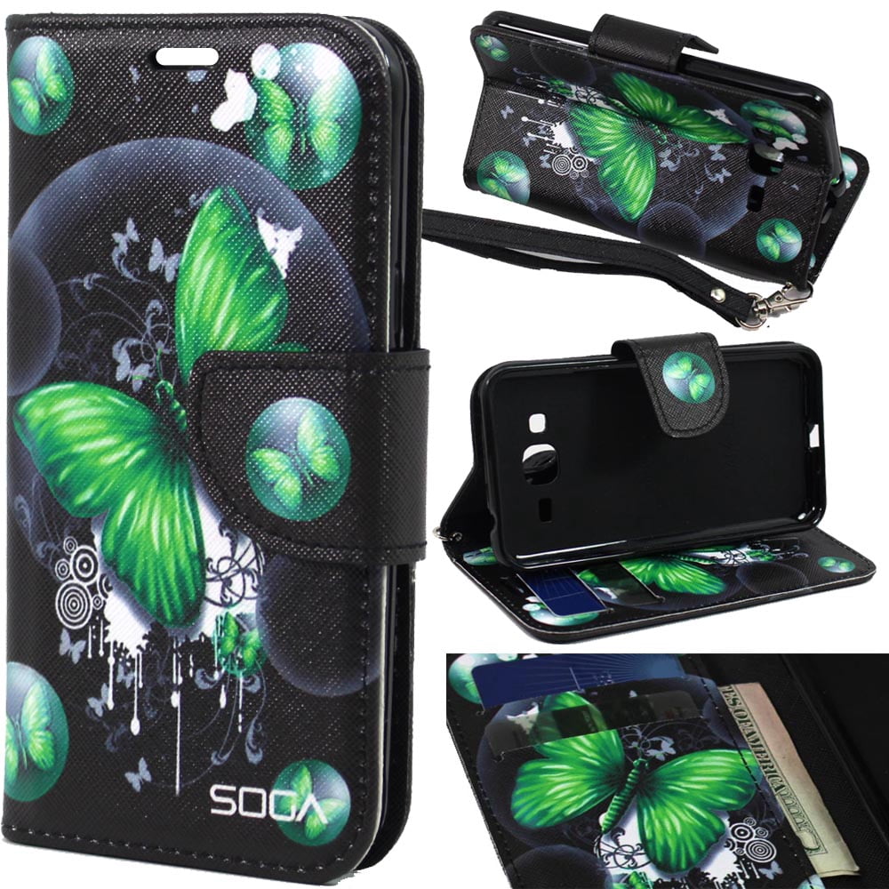 Galaxy Sky case, Samsung Galaxy Sol Wallet Case, SOGA [Pocketbook ...