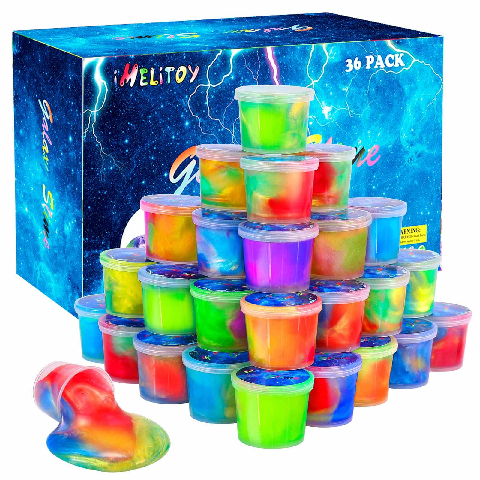 Galaxy Slime Kit for Girls Boys, 36 Pack Mini Slime Party Favors for ...