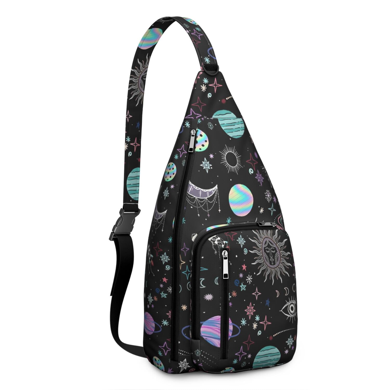 Galaxy Sling Backpack for Space Lovers – Celestial Crossbody Bag with ...