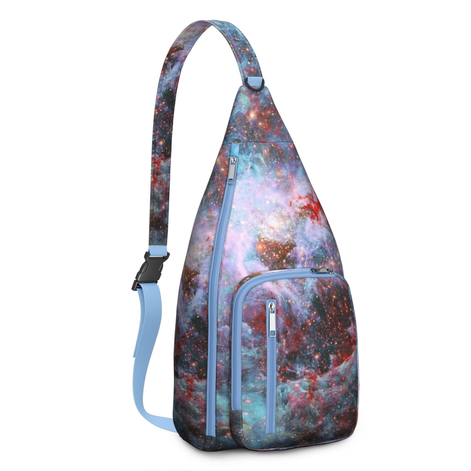 Galaxy Sling Backpack for Space Lovers – Celestial Crossbody Bag with ...