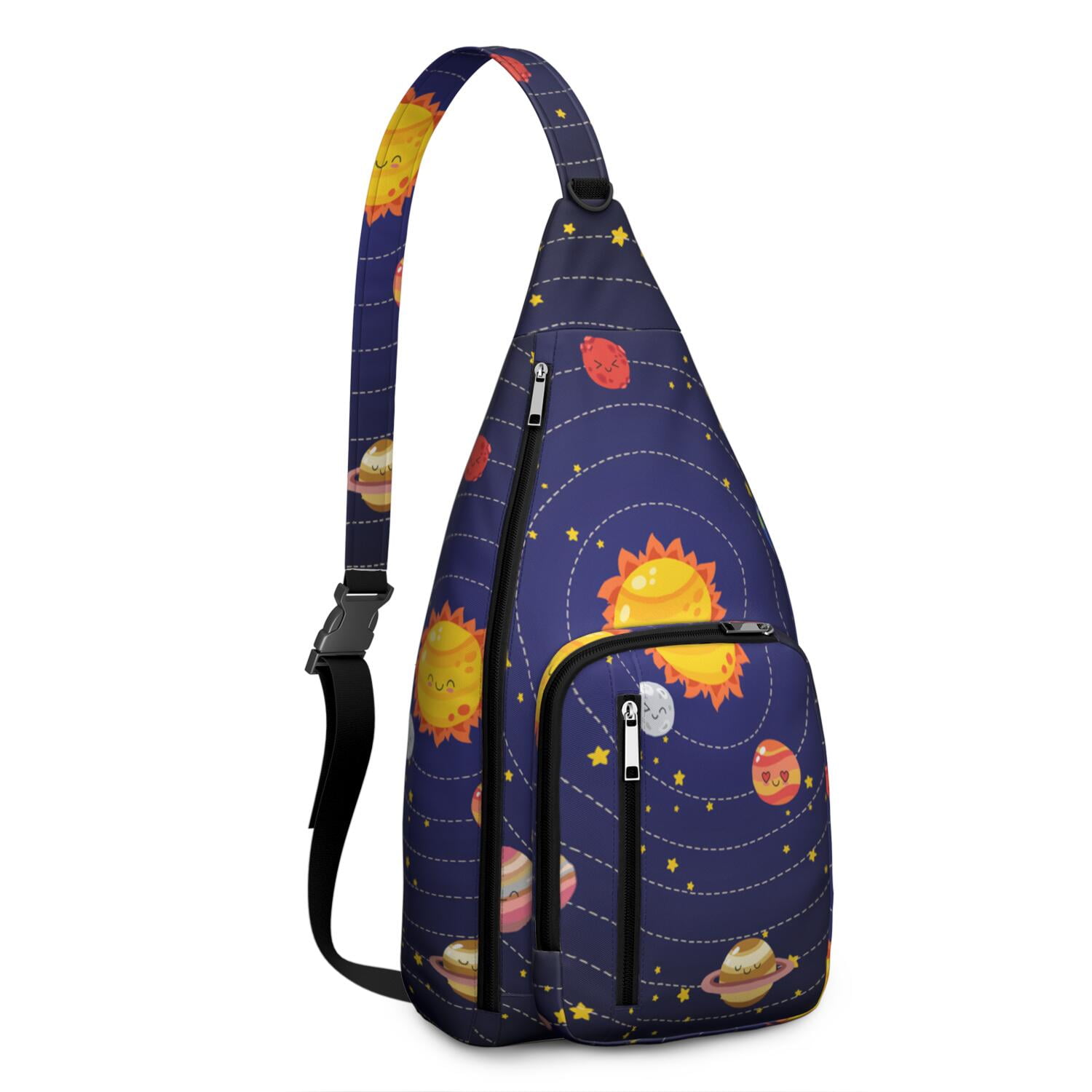 Galaxy Sling Backpack for Space Lovers – Celestial Crossbody Bag with ...