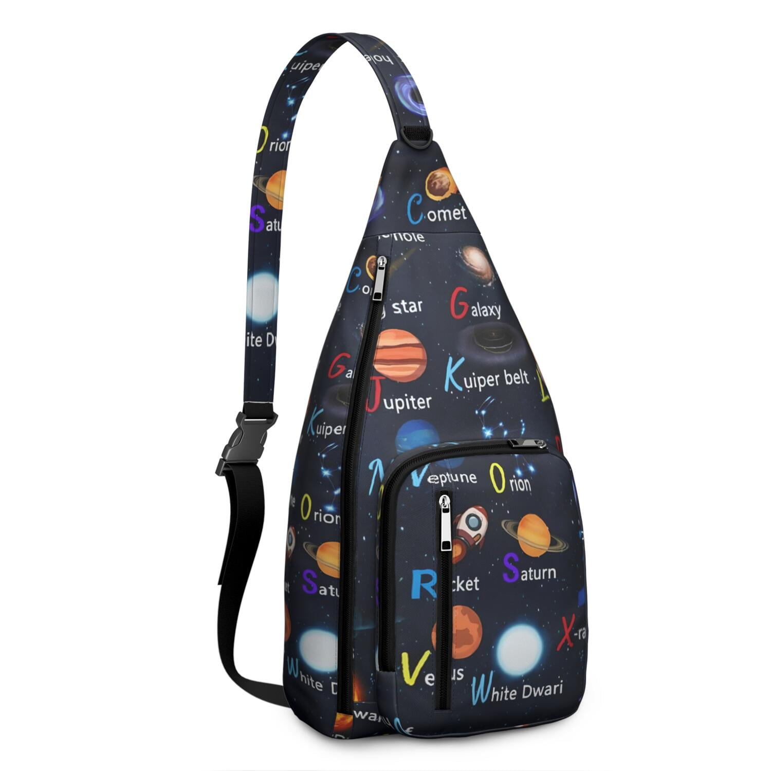 Galaxy Sling Backpack for Space Lovers – Celestial Crossbody Bag with ...