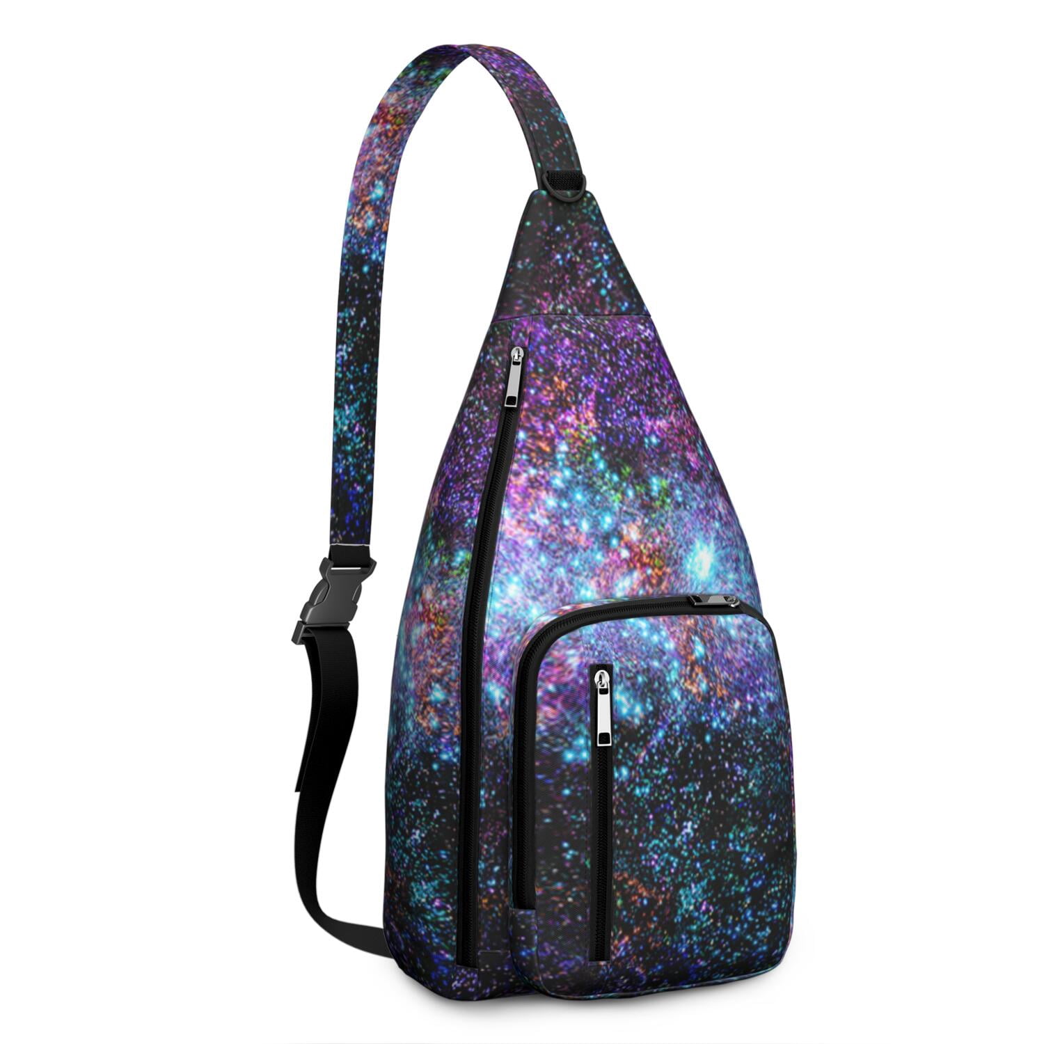 Galaxy Sling Backpack for Space Lovers – Celestial Crossbody Bag with ...