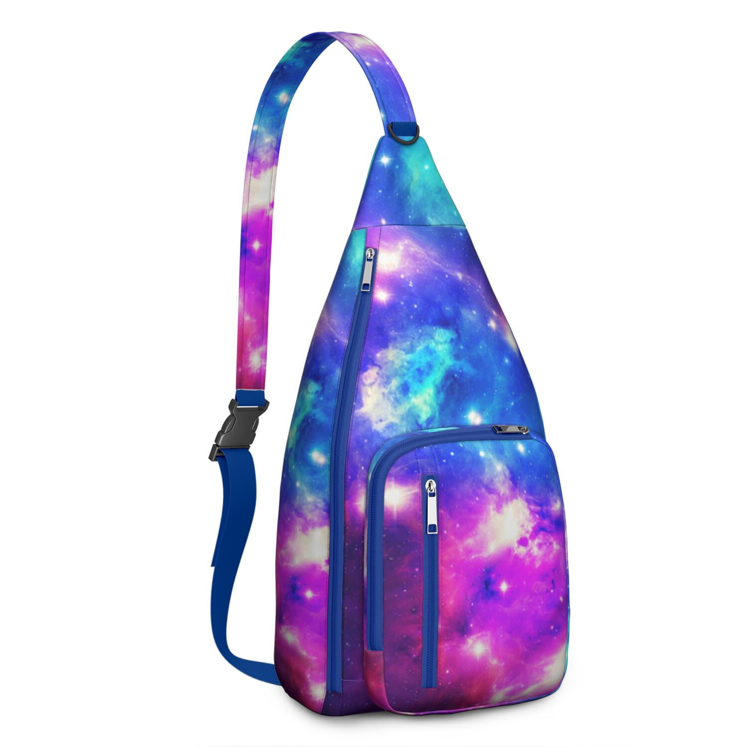 Galaxy Sling Backpack for Space Lovers – Celestial Crossbody Bag with ...