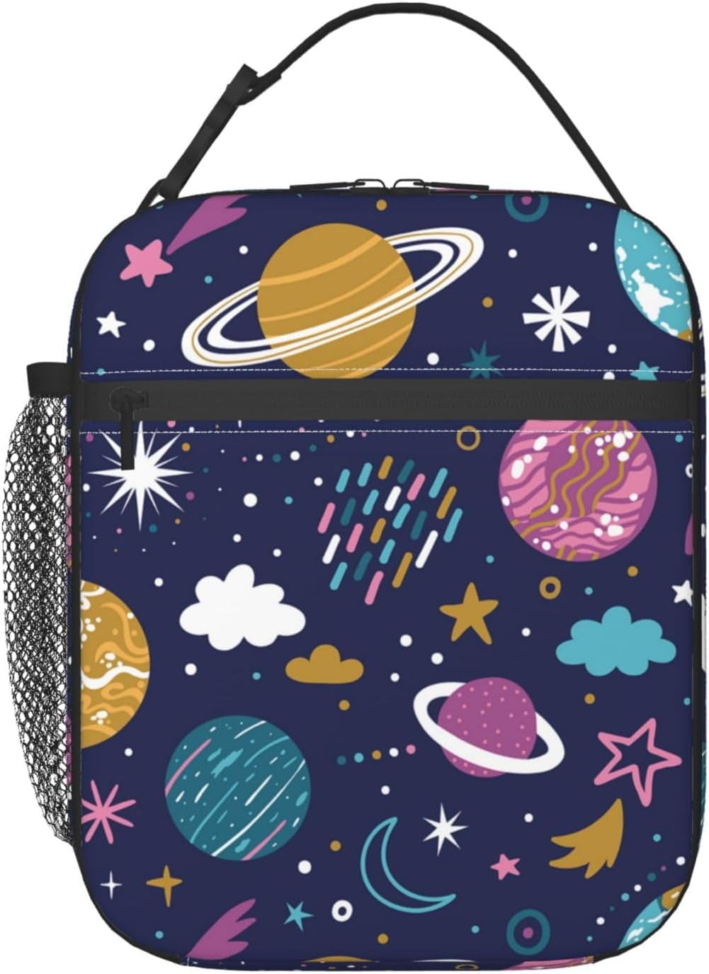 Galaxy Solar System Lunch Box for Adults Women Men Planet Lunch Bag ...