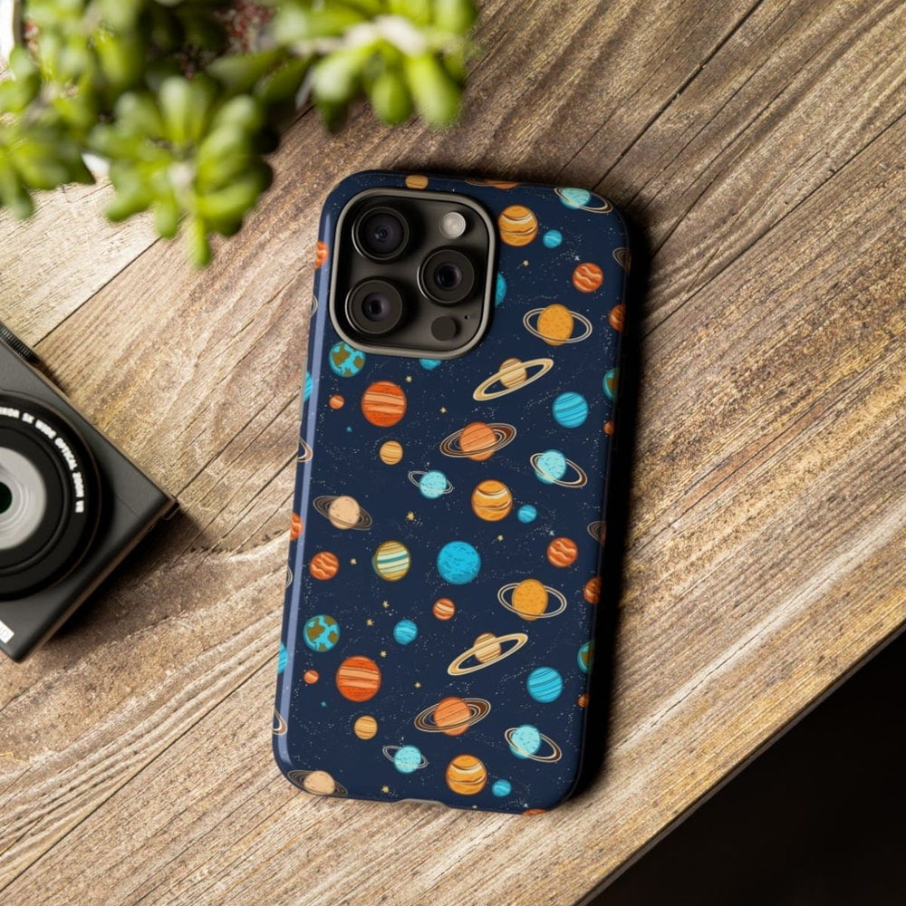 Galaxy Solar System Universe Phone Case for iPhone 11-17 Pro Max ...