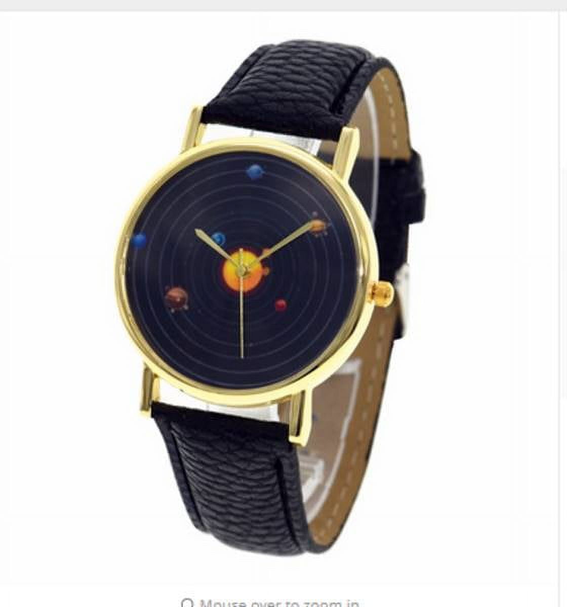 Galaxy Solar System Watch Planet Stars Moon Universe Planet Earth Wrist ...