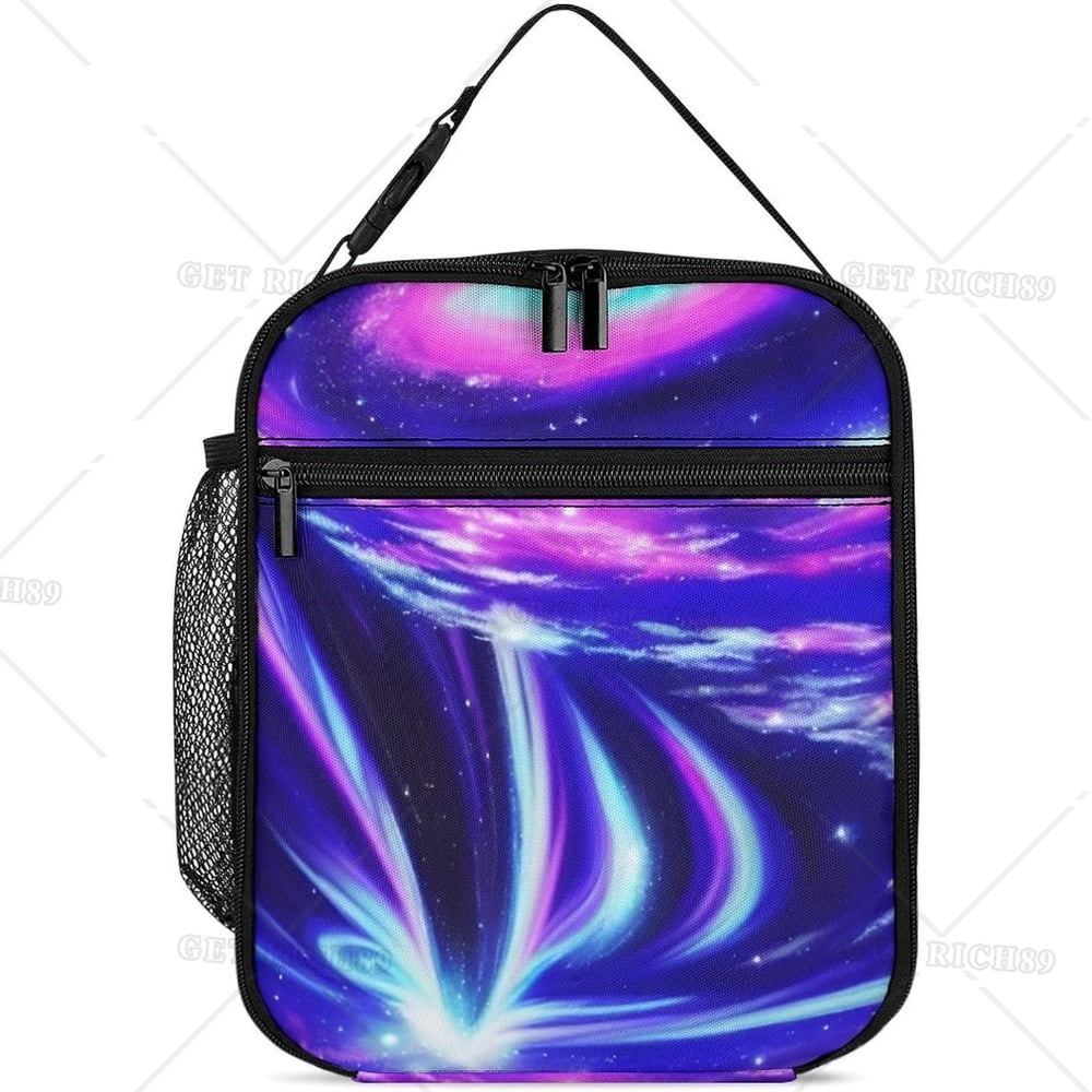 Galaxy Space Art Insulated Interior Lunch Box Large Capacity Storage ...