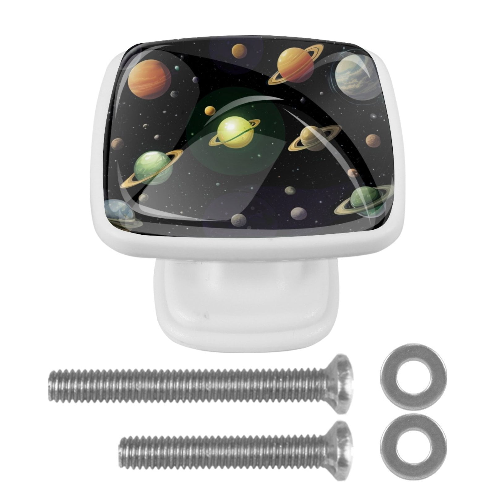 Galaxy Space Planets Cabinets Door and Drawers Knobs Pulls,Furniture ...