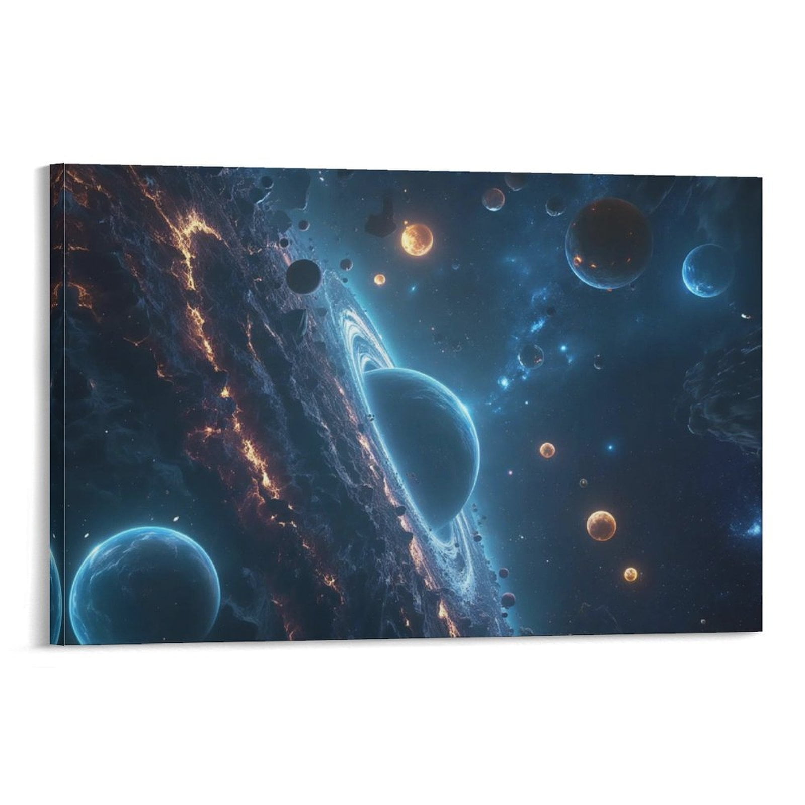 Galaxy Space Universe Planet Poster (6) Poster Cool Artworks Painting ...