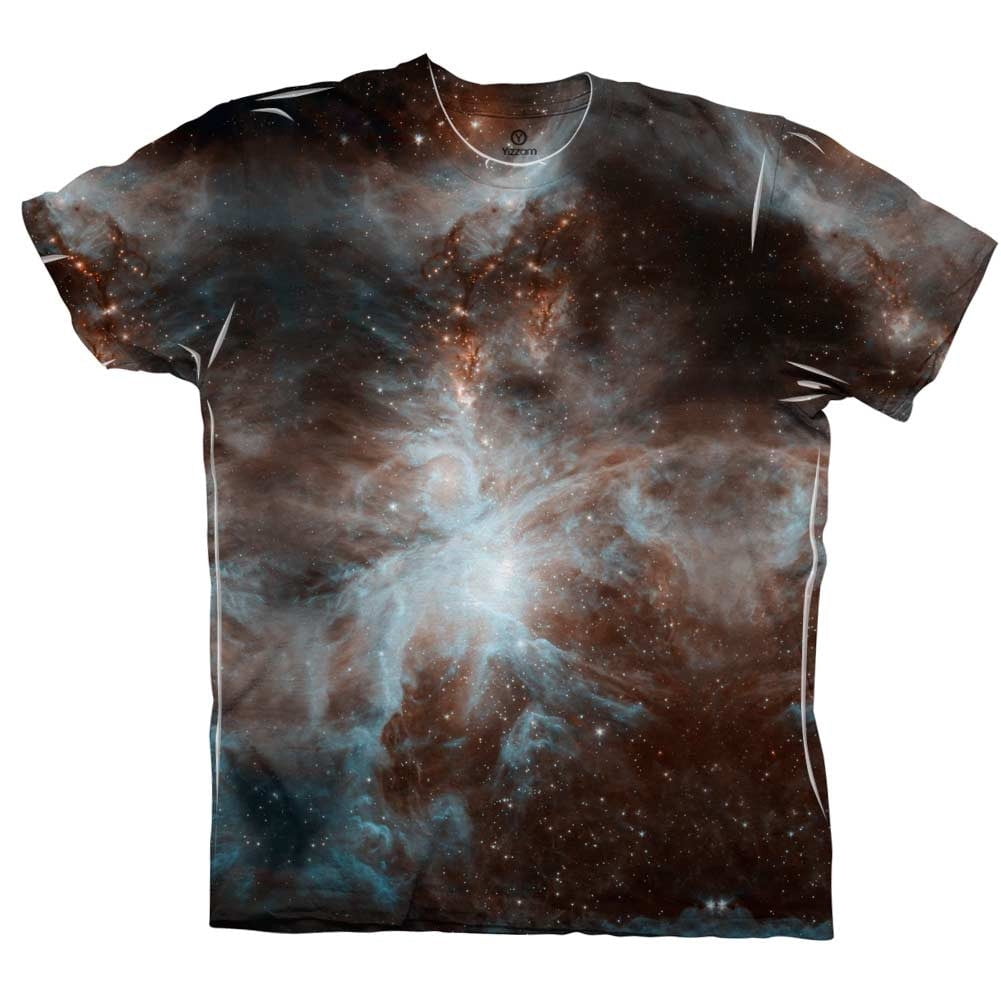 Galaxy Spitzer Orion Space Galaxy Mens T-Shirt All Over Print - Walmart.com