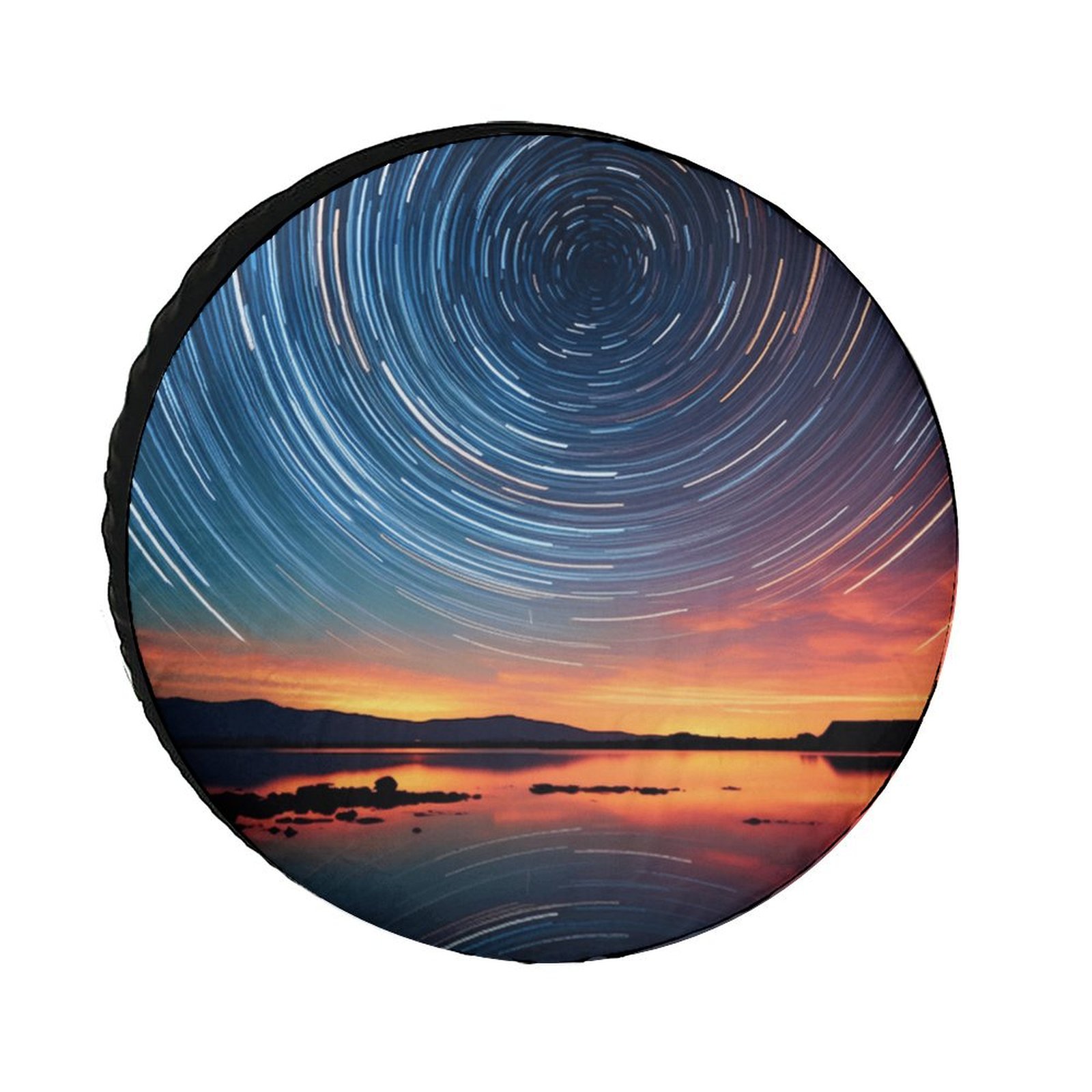 Galaxy Star Outer Space Spare Tire Cover, Weather Resistant Vinyl Wheel ...