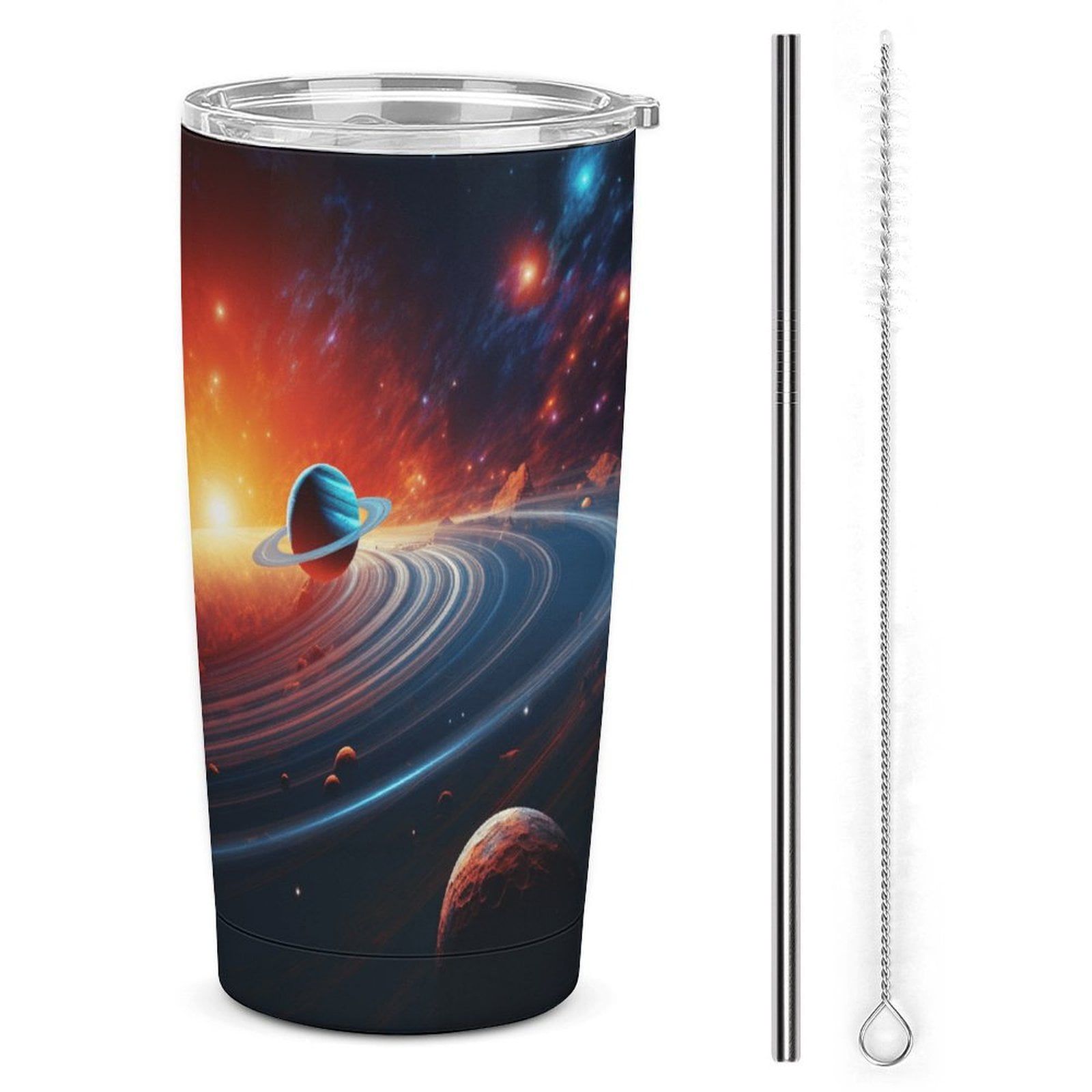 Galaxy Star Outer Space Tumbler Print 20oz Stainless Steel Coffee Cup ...