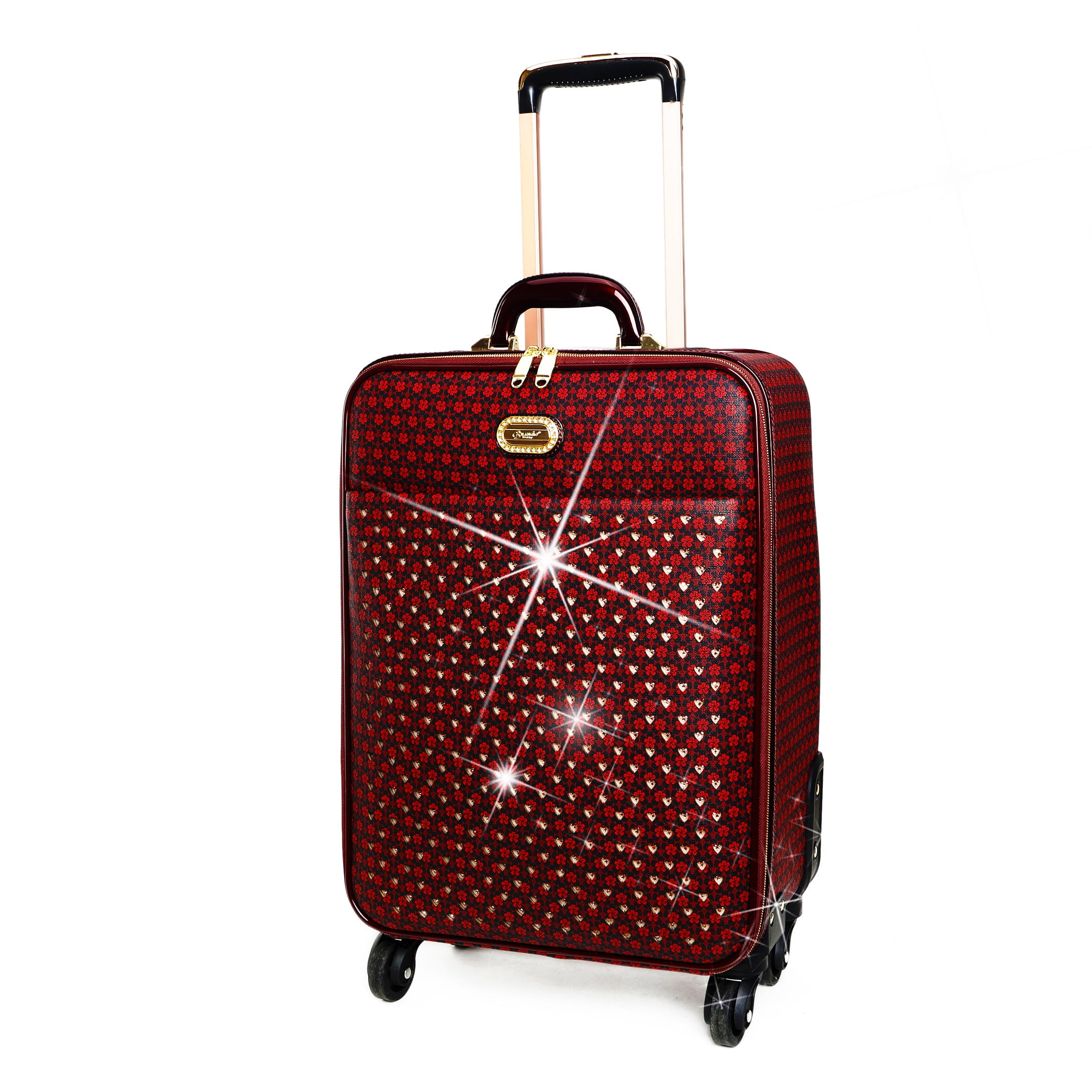 Galaxy Stars Clover Luxury Signature Travel Luggage - Walmart.com