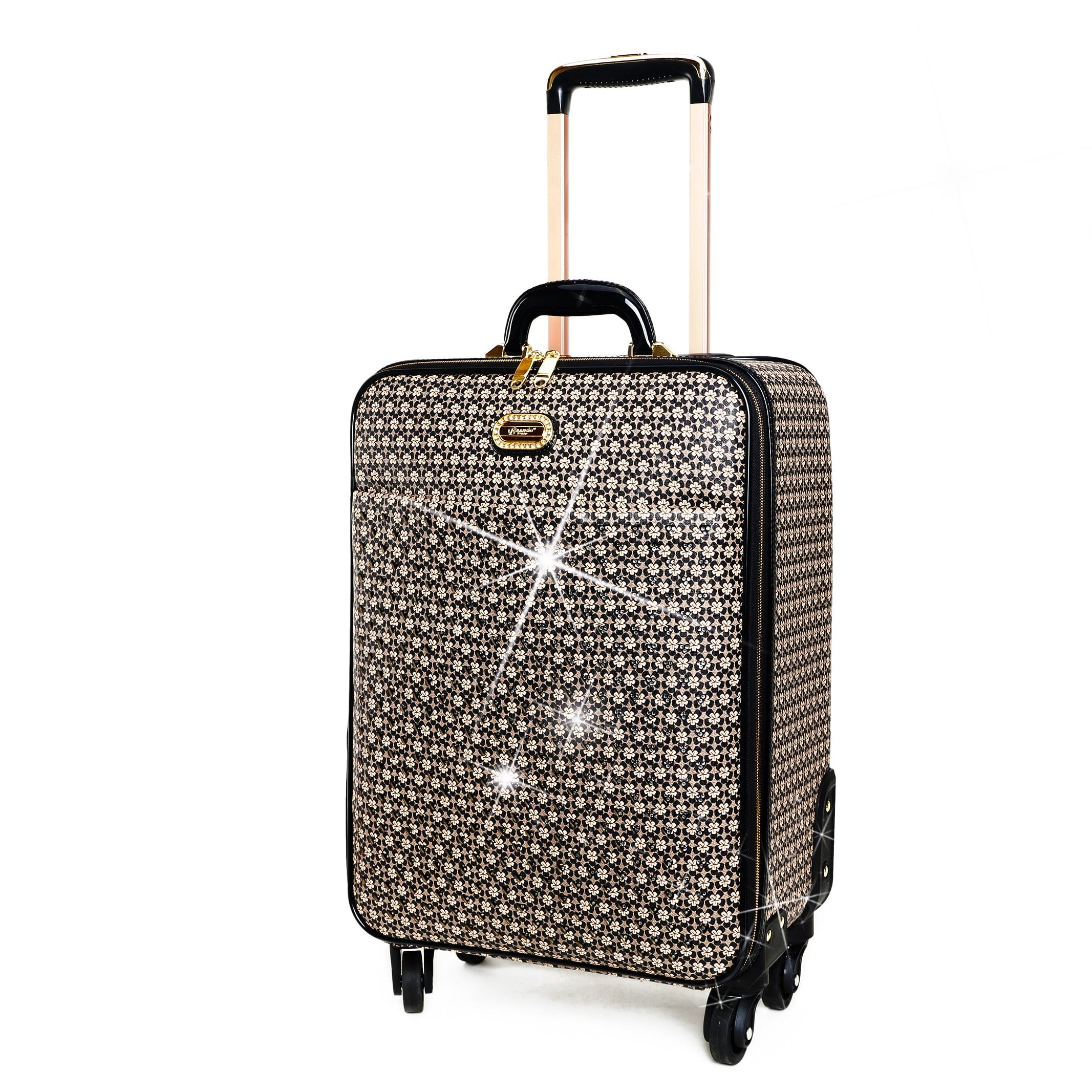 Galaxy Stars Clover Luxury Signature Travel Luggage - Walmart.com