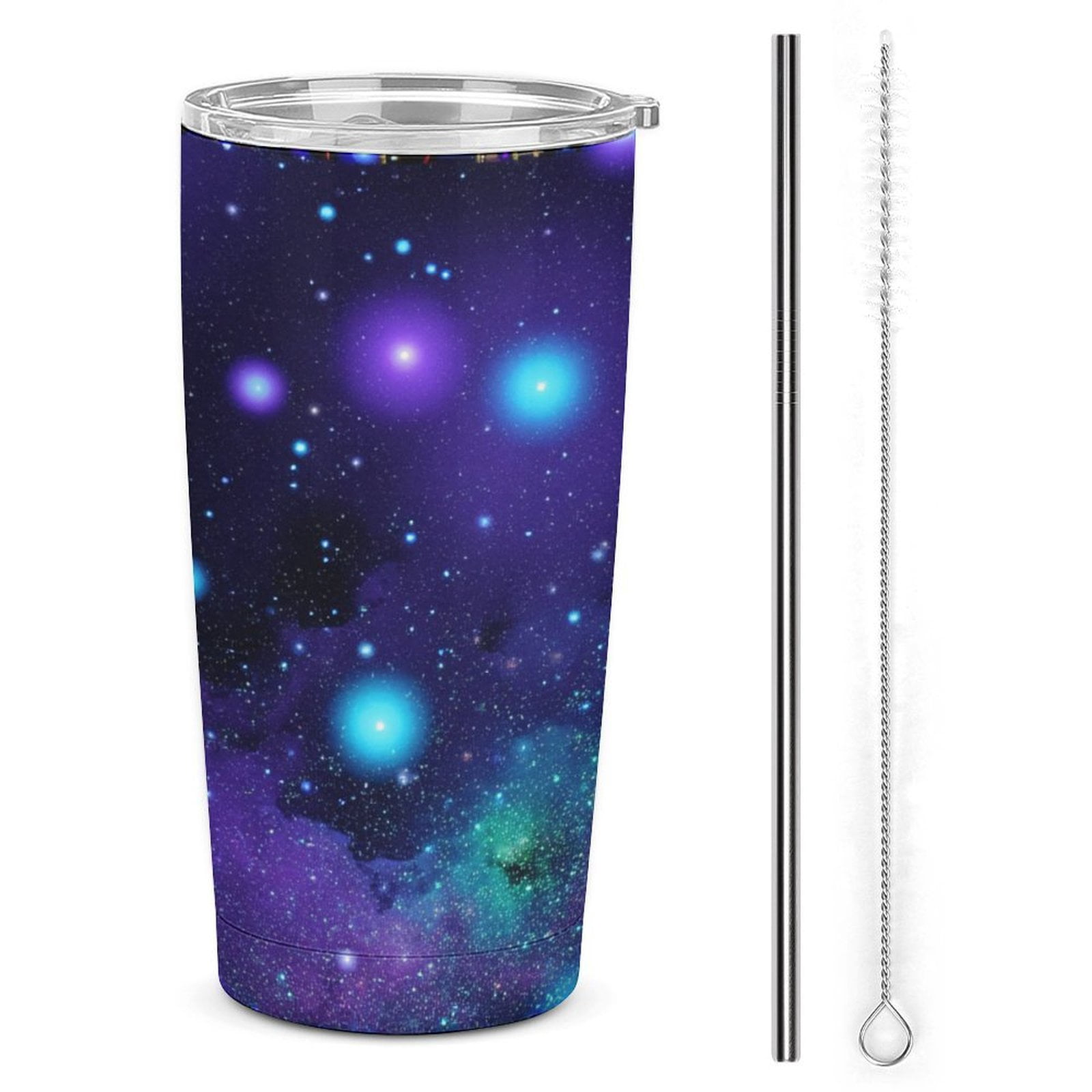 Galaxy Stars Nebula Art Tumbler Print 20oz Stainless Steel Coffee Cup ...