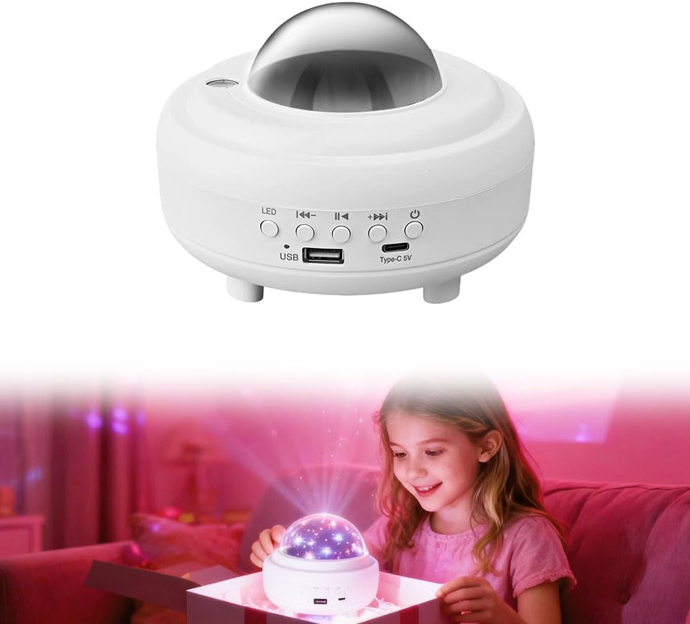 Galaxy Stars Projector with Bluetooth Speaker, High End Star Projector ...